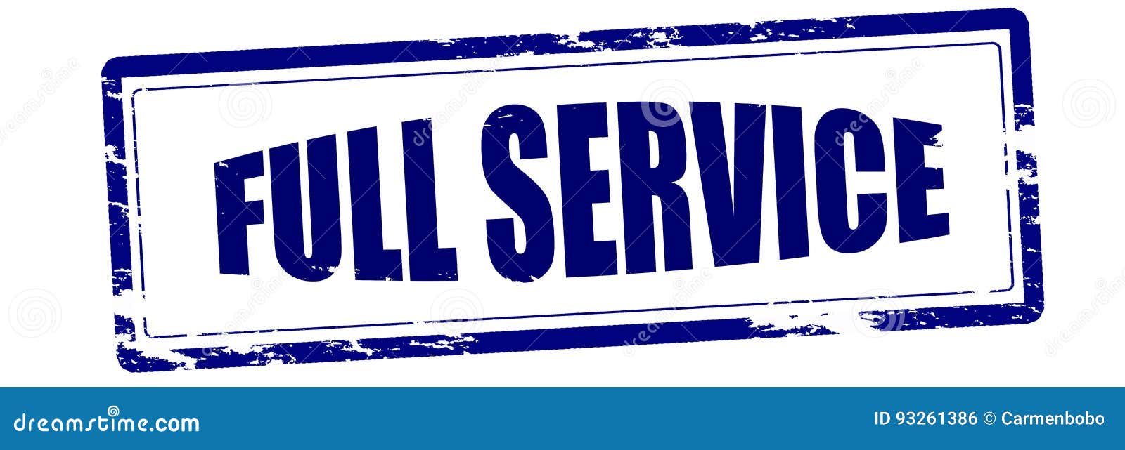 Full service stock illustration. Illustration of concept - 93261386