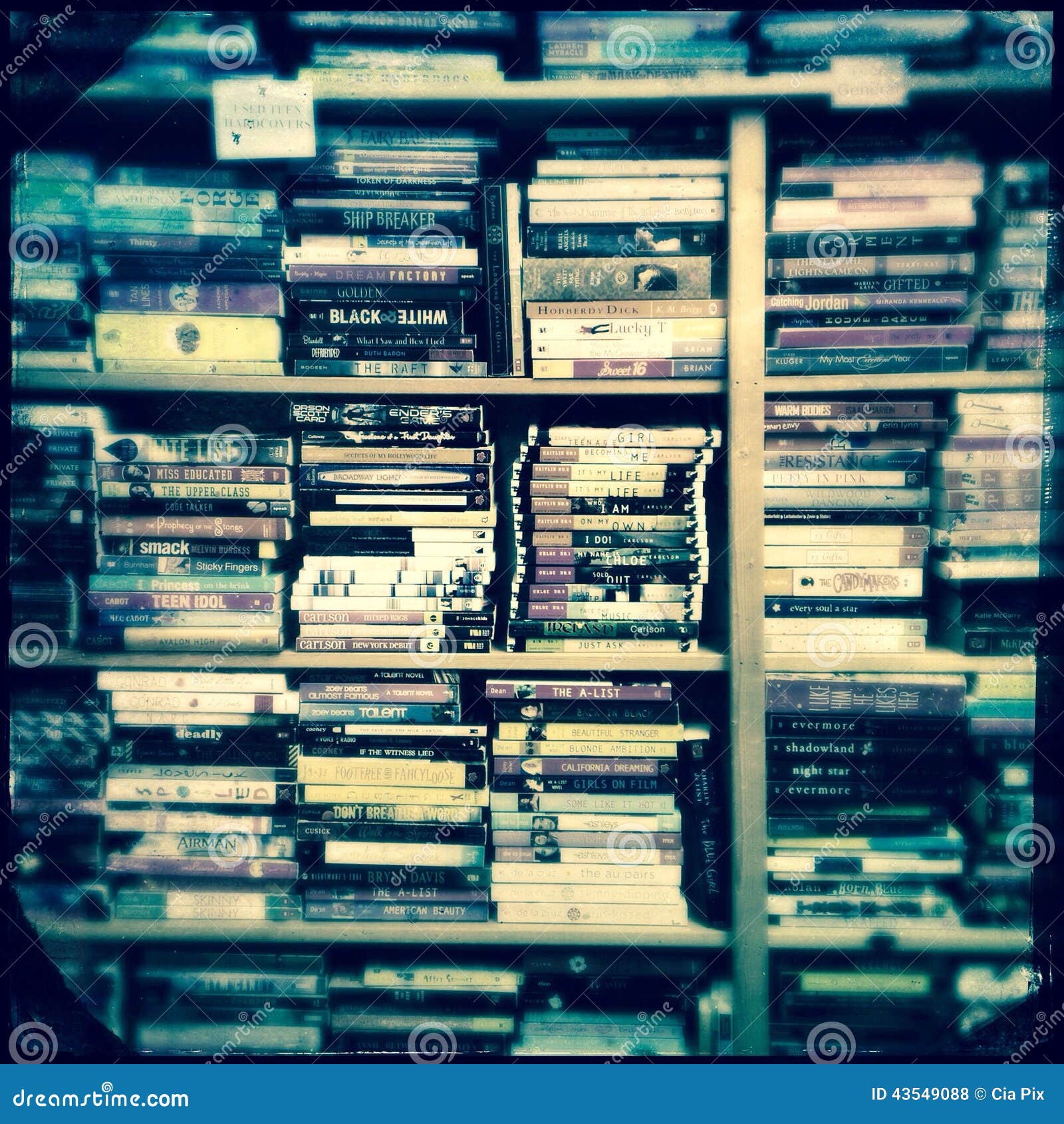 Full Shelves of Books at Bookstore Editorial Stock Photo - Image of ...