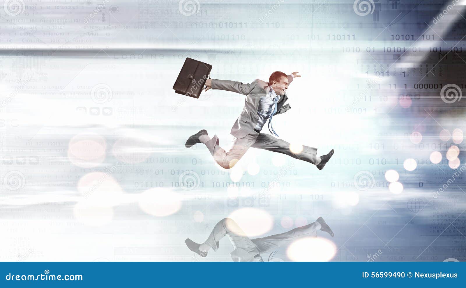 Full speed businessman stock photo. Image of speed, start - 56599490