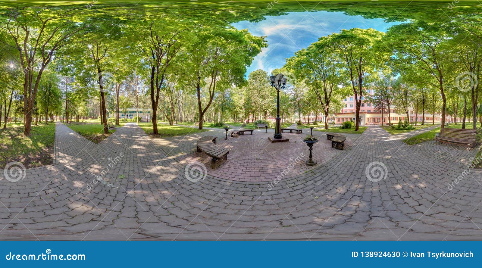 Full Spherical 360 Degrees Seamless Panorama in Equirectangular ...