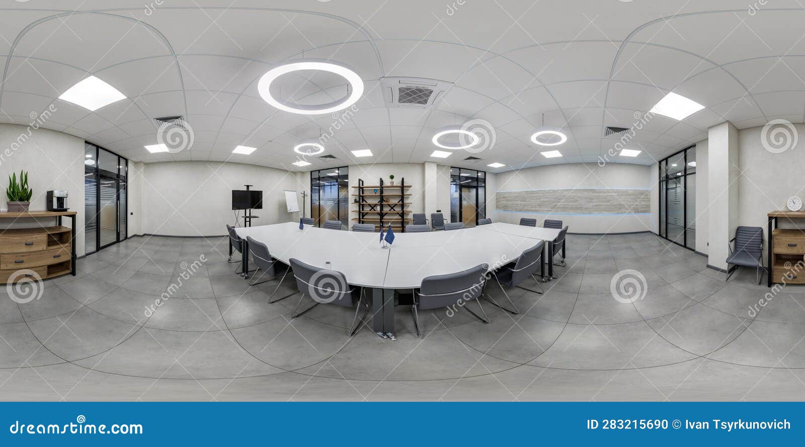 Full Spherical Hdri Seamless Hdri 360 Panorama in Interior of Empty ...