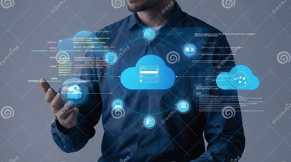 Full-stack Developer Working on Cloud Integration, Coding in the ...