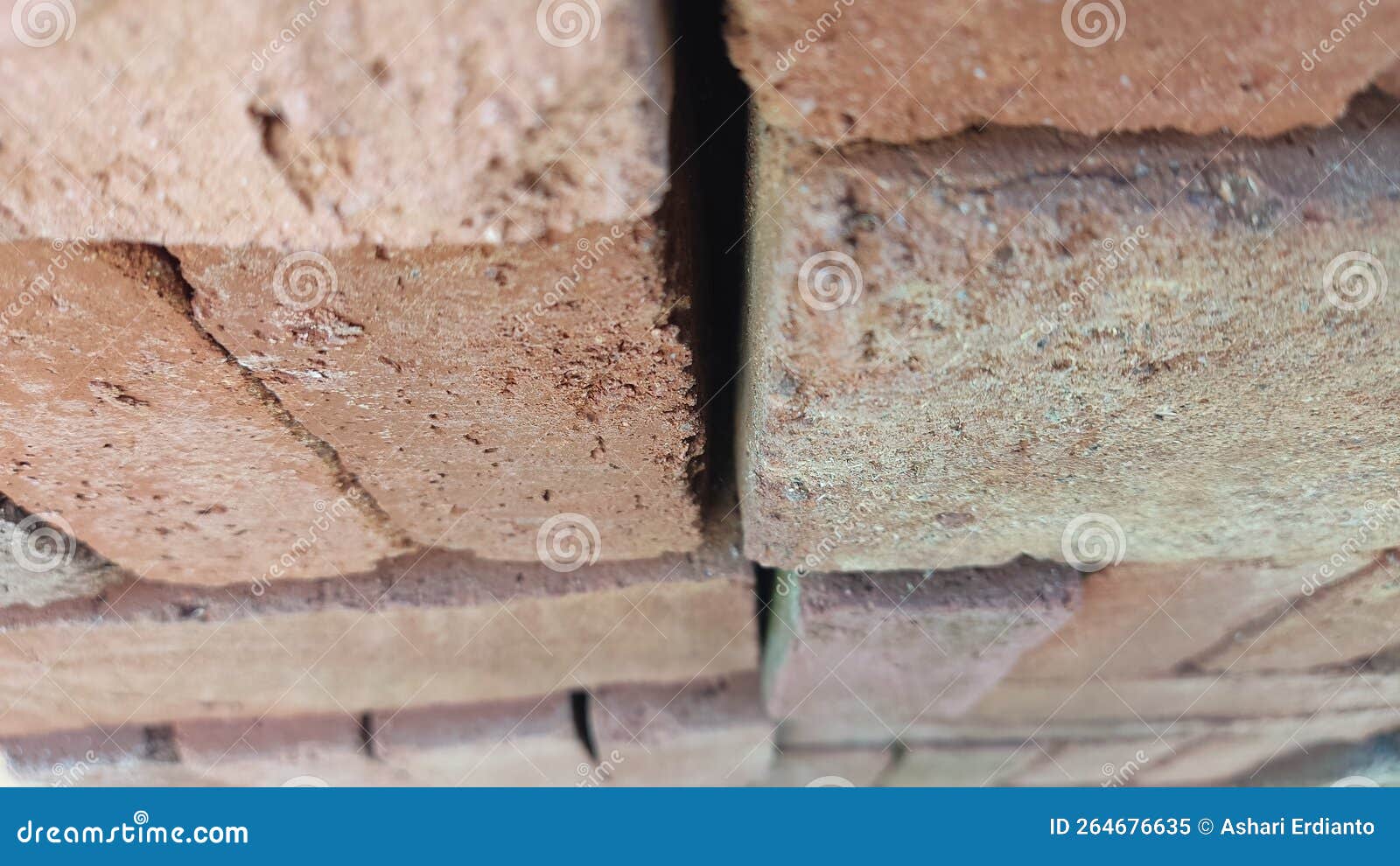 Full Stack of Red Brown Brick from Above Stock Image - Image of iron ...