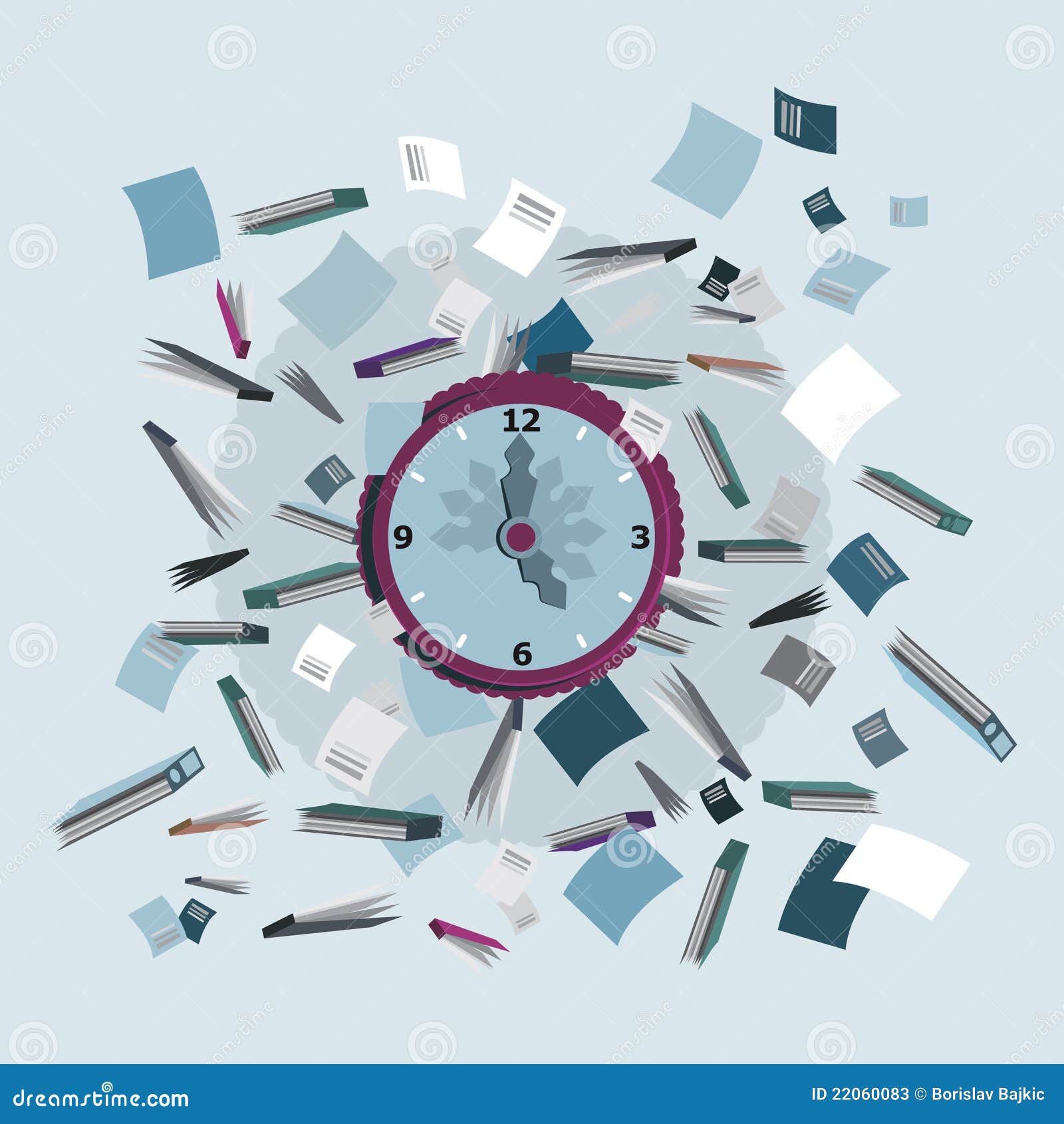 Run Out Of Time, Work Deadline, Time Countdown Or Time Management ...