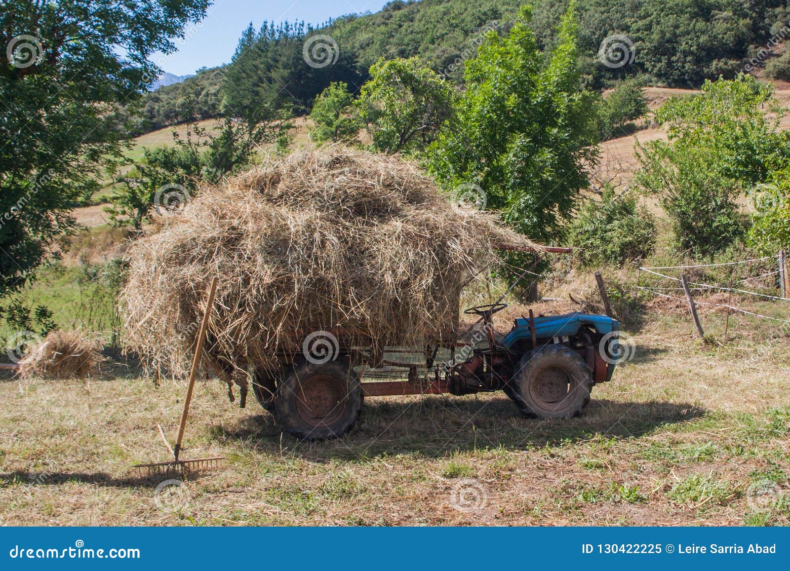 Full tractor stock image. Image of full, winter, tractor - 130422225