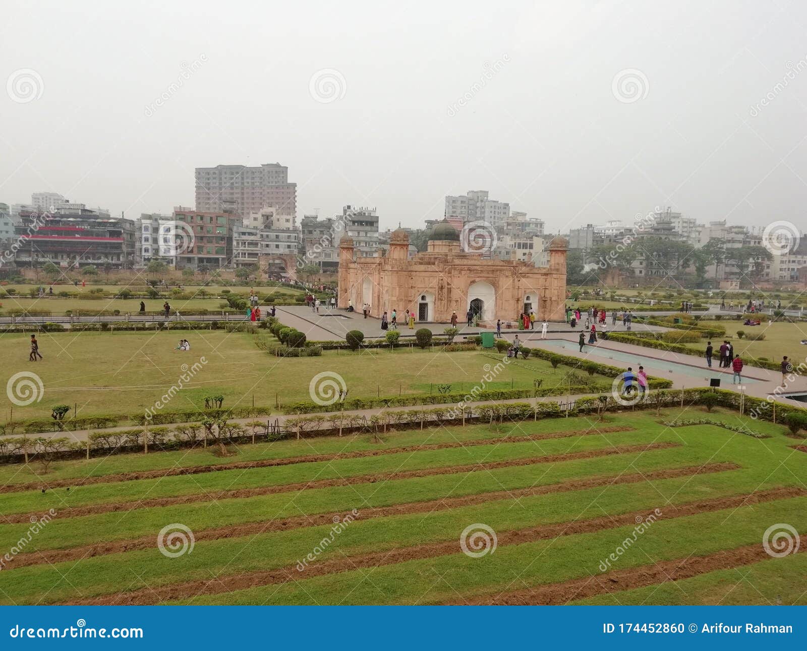 Full View of Lalbagh Fort stock photo. Image of full - 174452860