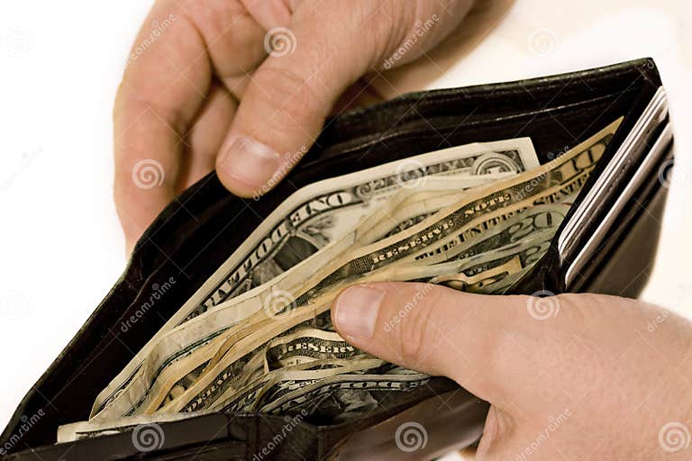 Full Wallet stock image. Image of finances, open, gain - 4283939