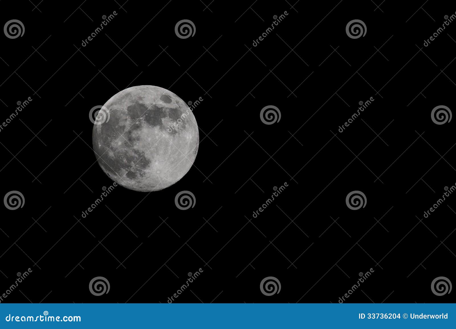 Full White Moon stock photo. Image of nature, sphere - 33736204
