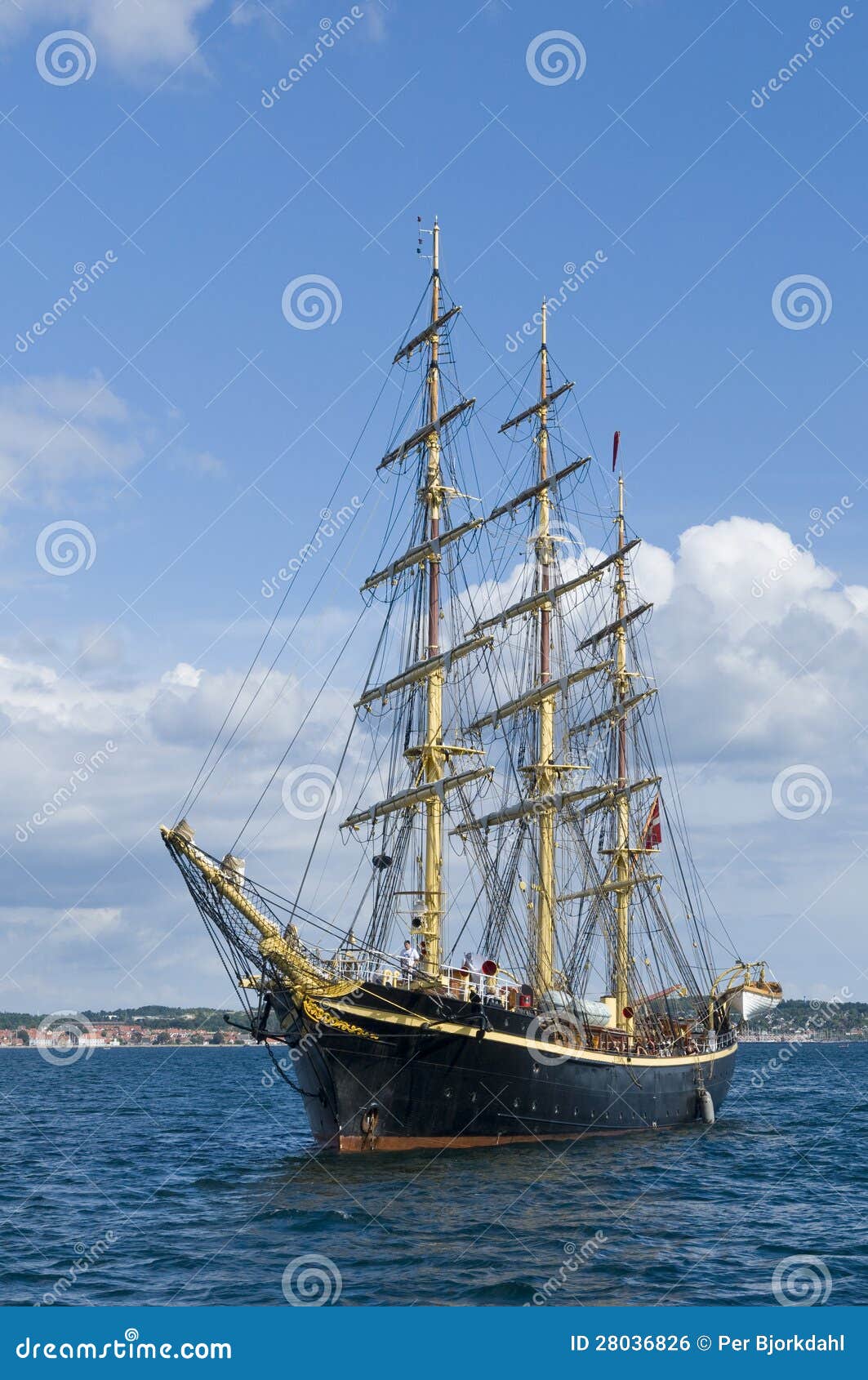 Fullrigger Georg Stage editorial photo. Image of blue - 28036826