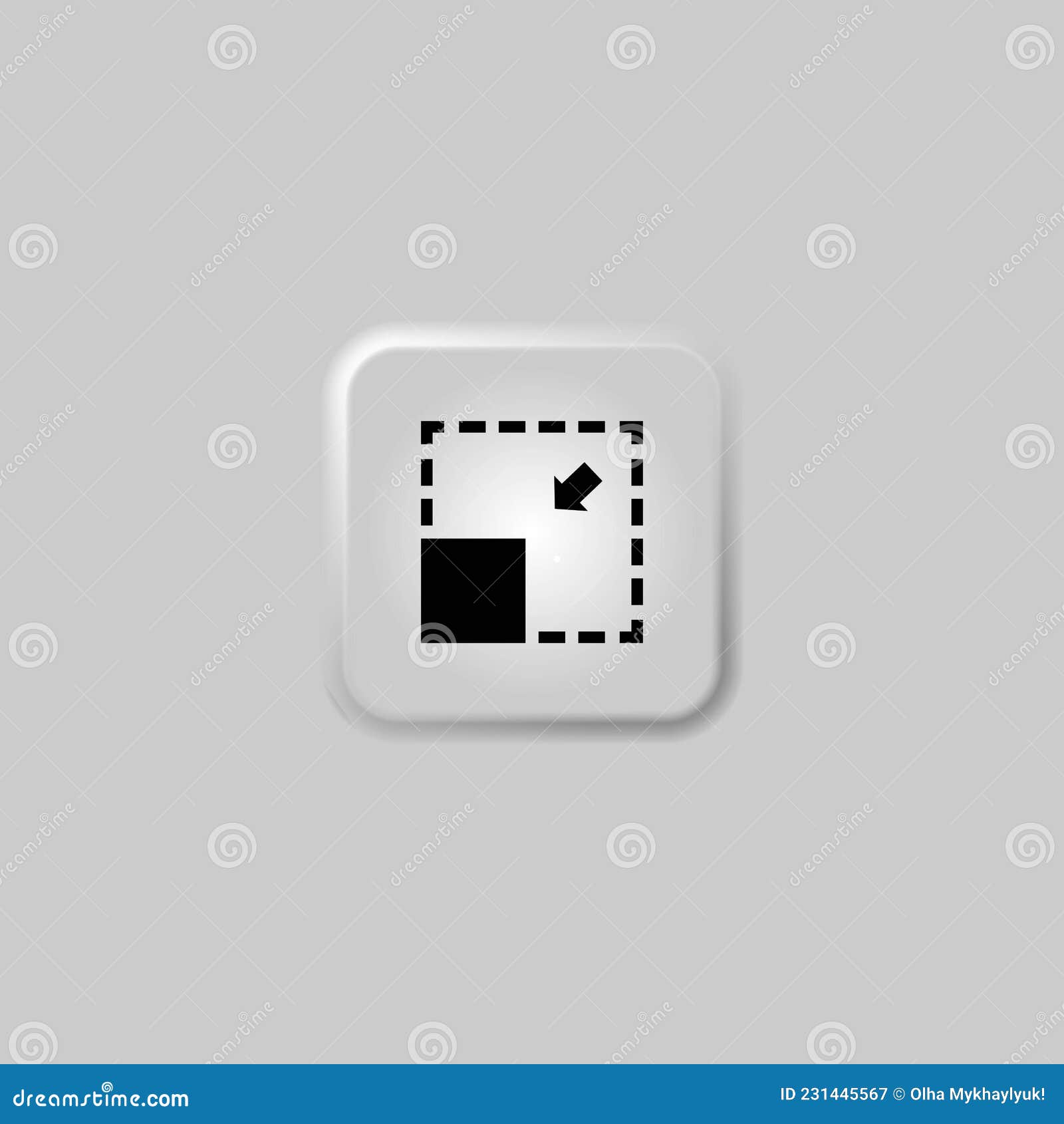 Fullscreen Exit Pixel Art Icon Design. Button Style Circle Shape ...