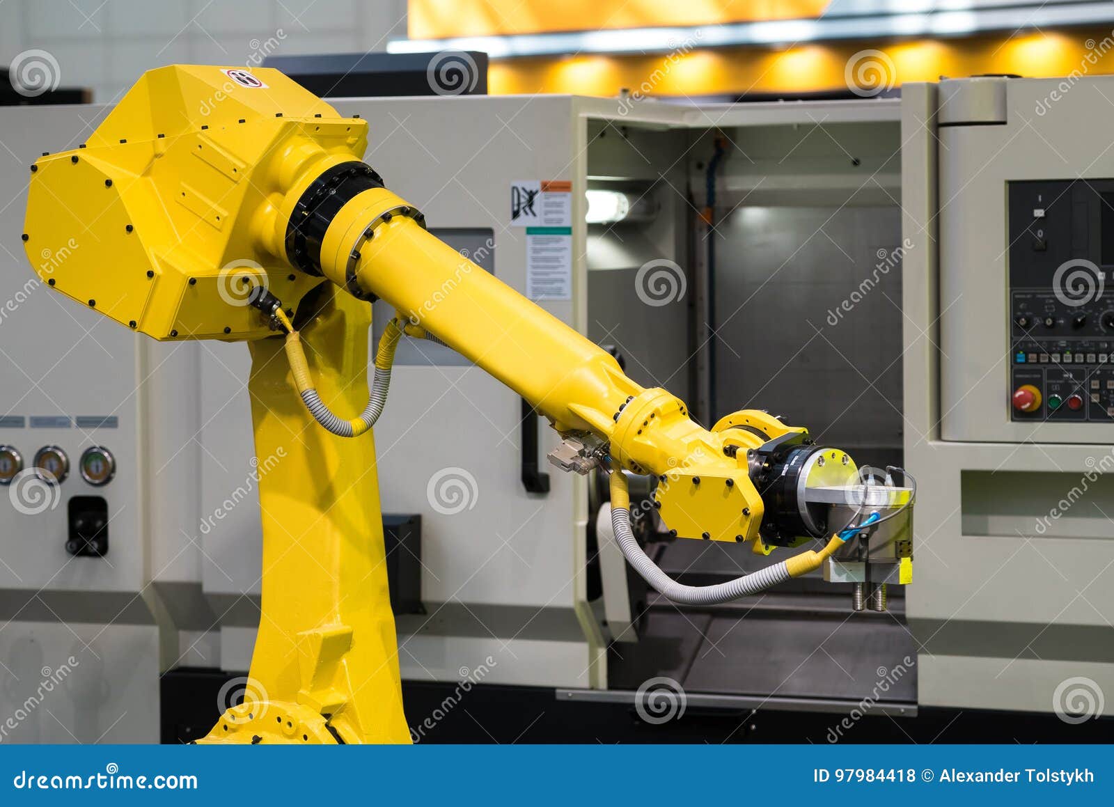 Fully Automated CNC Machining Stock Photo - Image of hand ... Fully Automated CNC Machining Stock Photo - Image of hand ...
