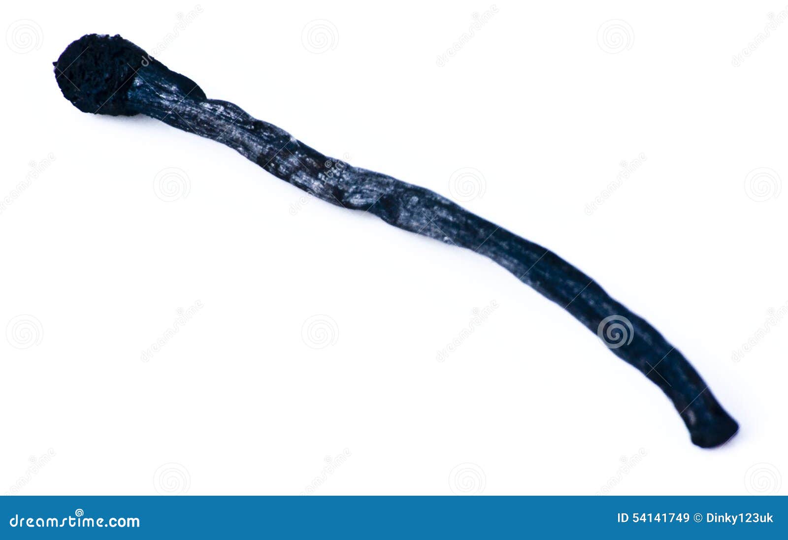 Fully burned fire stick stock image. Image of silhouette - 54141749