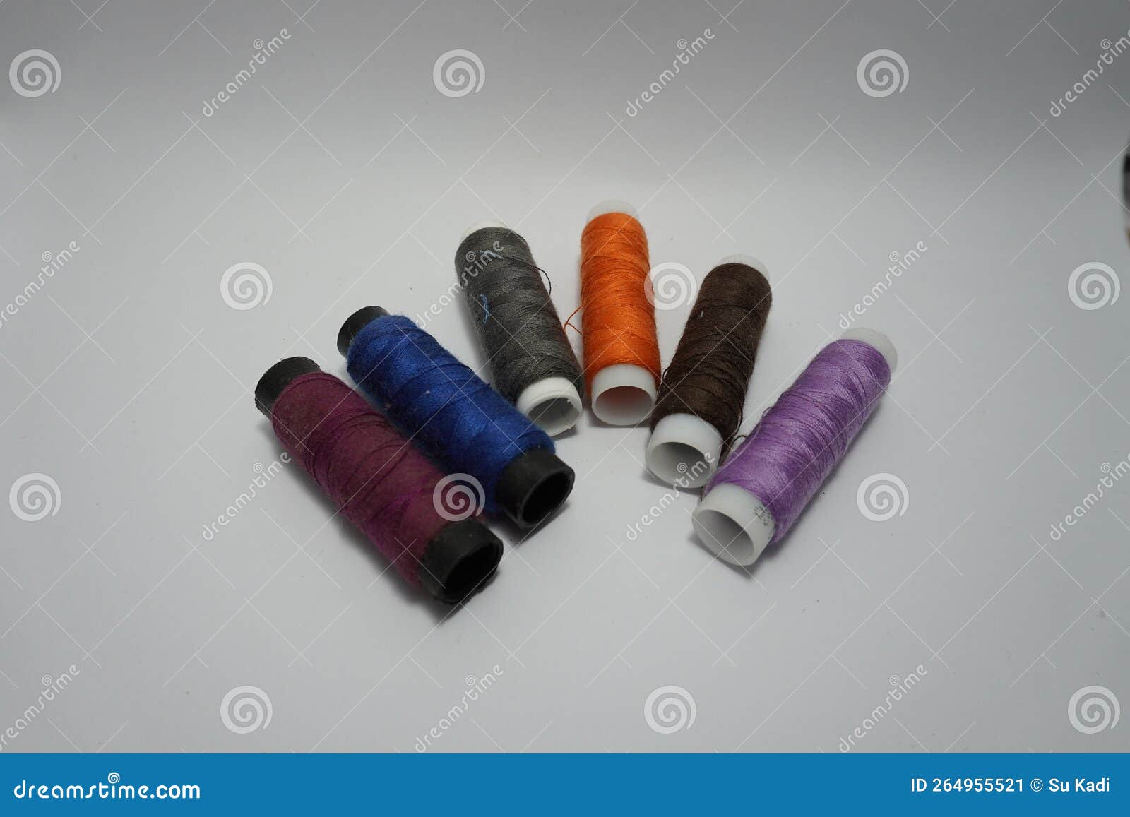 Fully Color Sewing Thread for Tailor Stock Image - Image of pieces ...