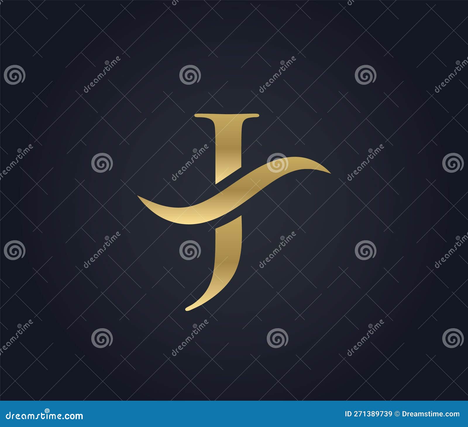 Letter J wave sign logo stock vector. Illustration of screenshot ...
