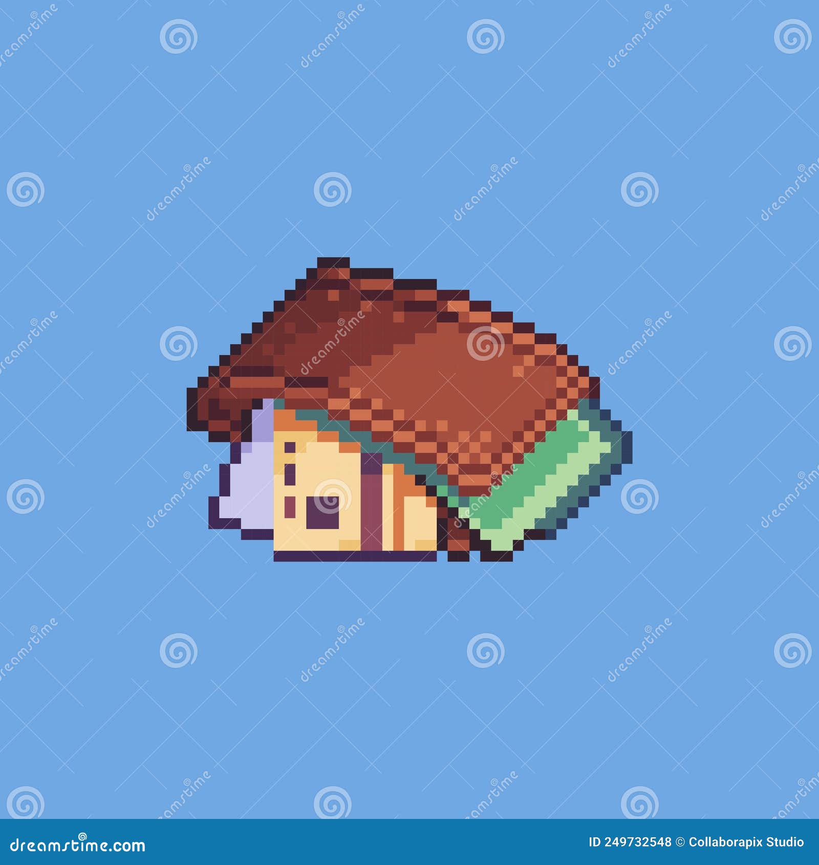 Vector Pixel Art Wallet and Card Stock Vector - Illustration of ...