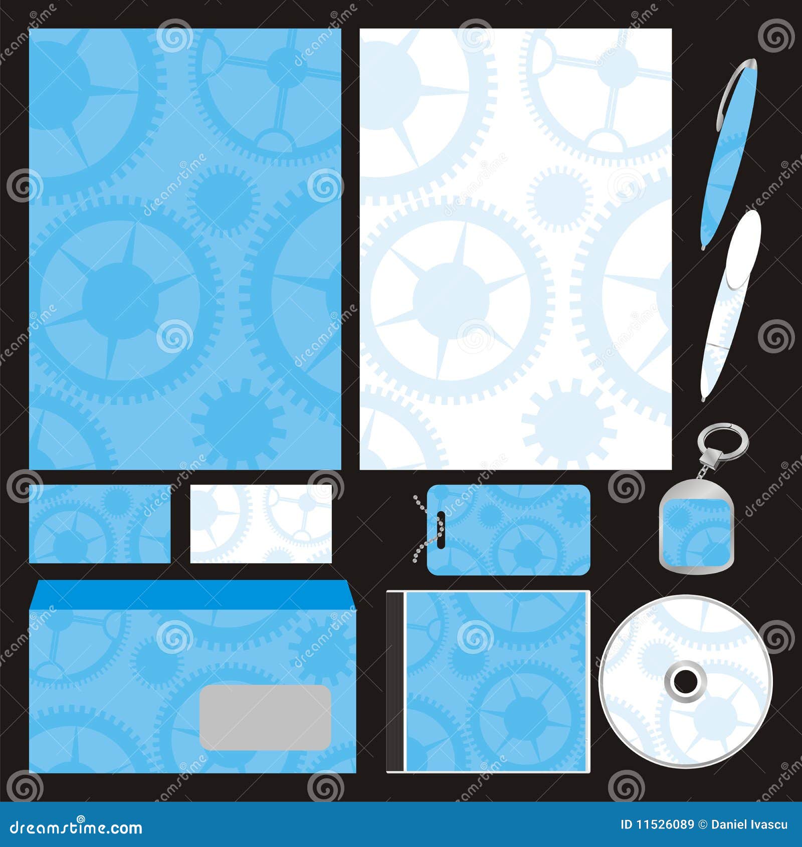 Fully Editable Vector Business Templates Set Ready Stock Vector ...
