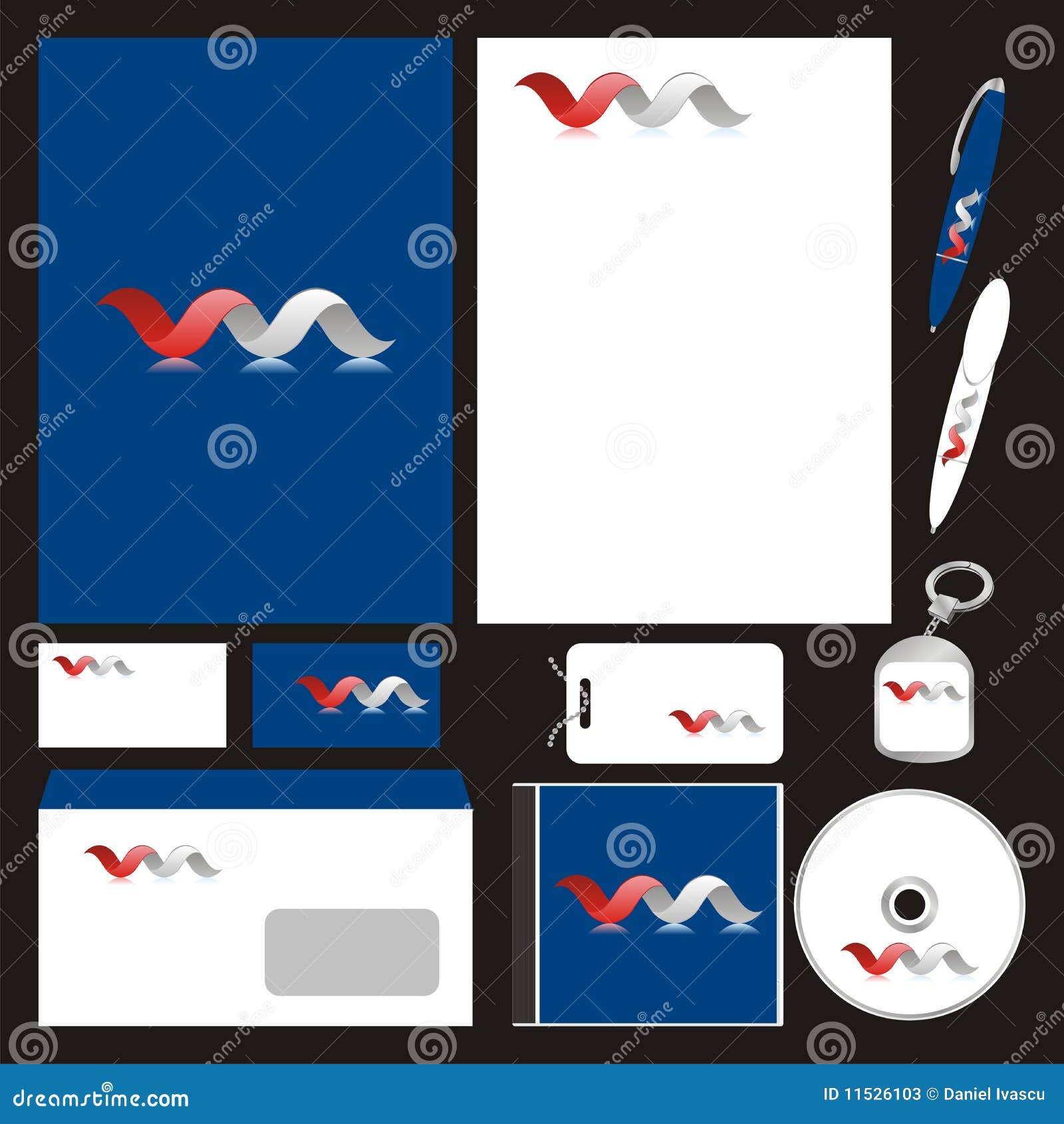 Fully Editable Vector Business Templates Set Ready Stock Vector ...