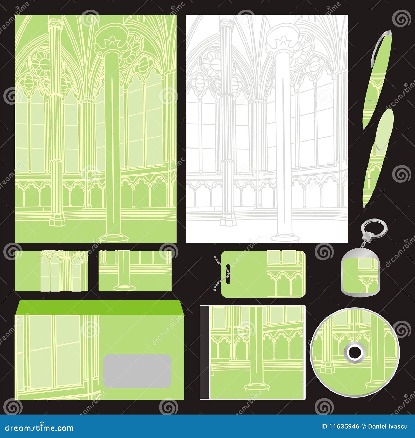 Fully Editable Vector Business Templates Set Ready Stock Vector ...