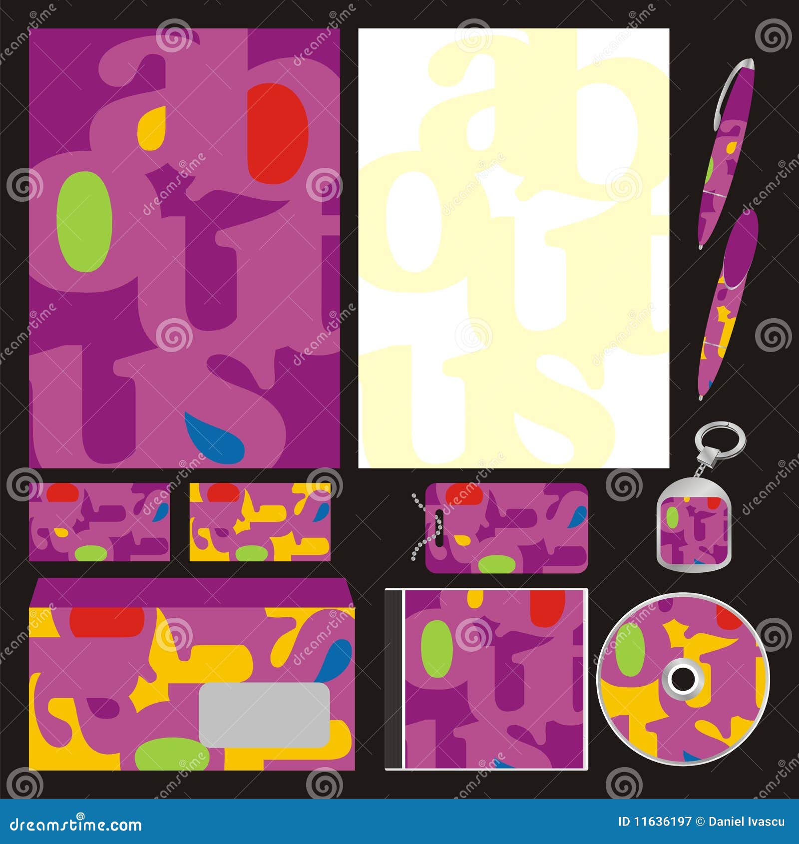 Fully Editable Vector Business Templates Set Ready Stock Vector ...