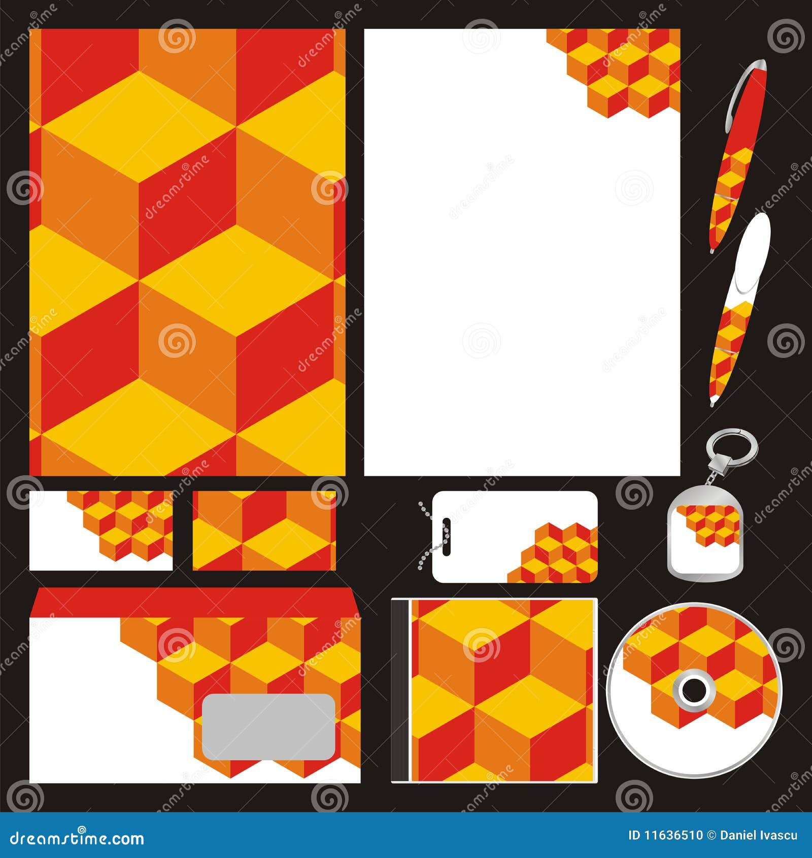 Fully Editable Vector Business Templates Set Ready Stock Vector ...