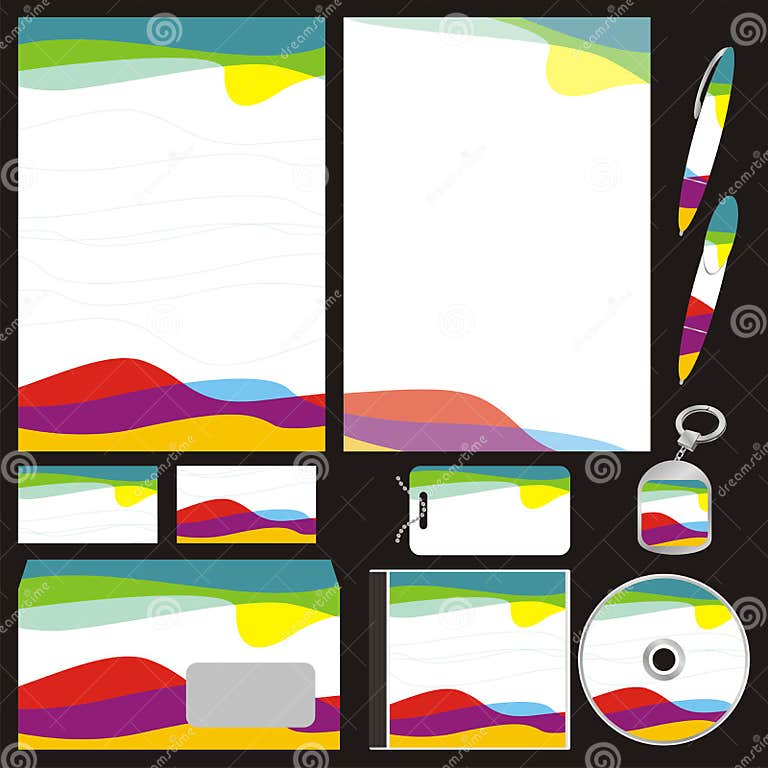 Fully Editable Vector Business Templates Set Ready Stock Vector ...