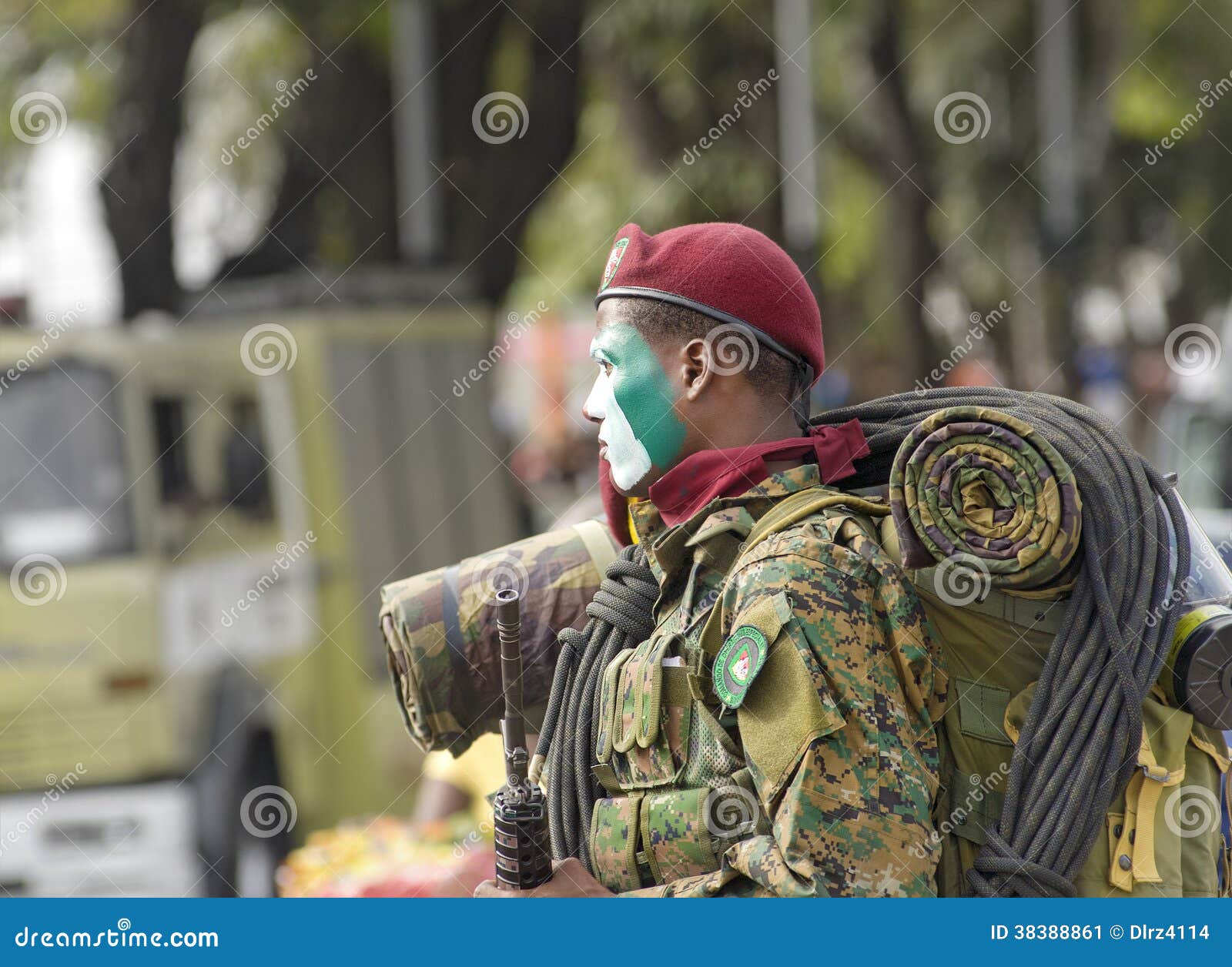 Fully Equiped Soldier editorial photo. Image of army - 38388861