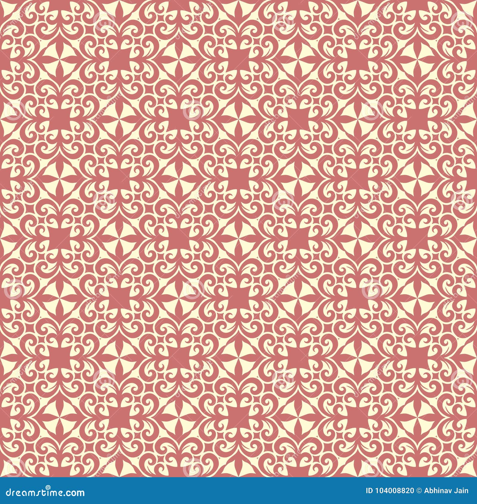 Fully Filled Wall Design Seamless Pattern Background Illustration in ...