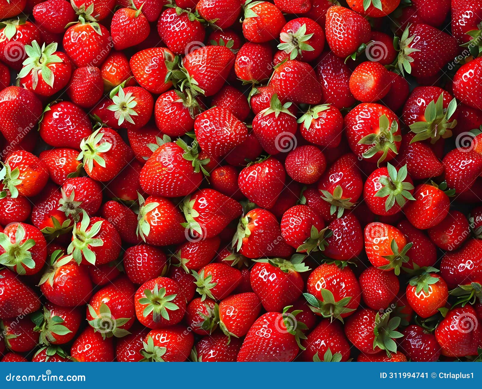 Fully Fresh Red Strawberry for Background Stock Illustration ...