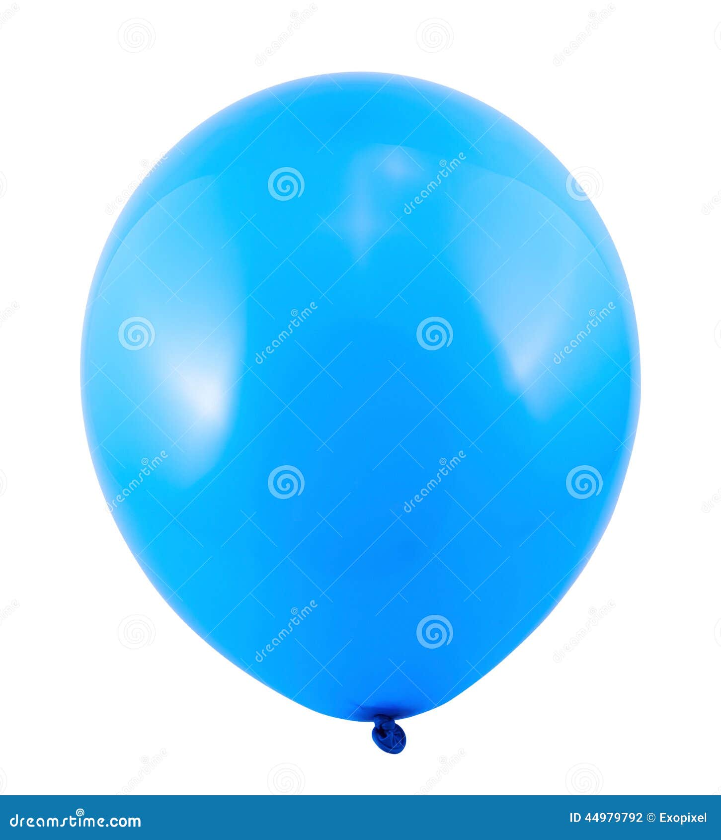Fully Inflated Air Balloon Isolated Stock Photo - Image of ballon ...