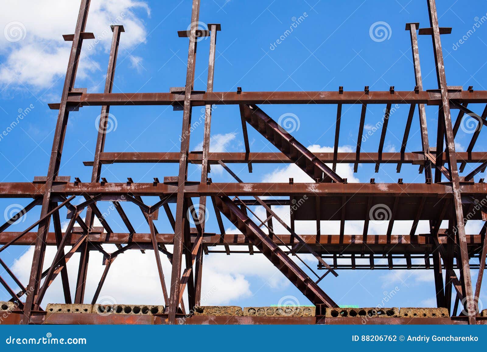 Fully iron construction stock photo. Image of exterior - 88206762