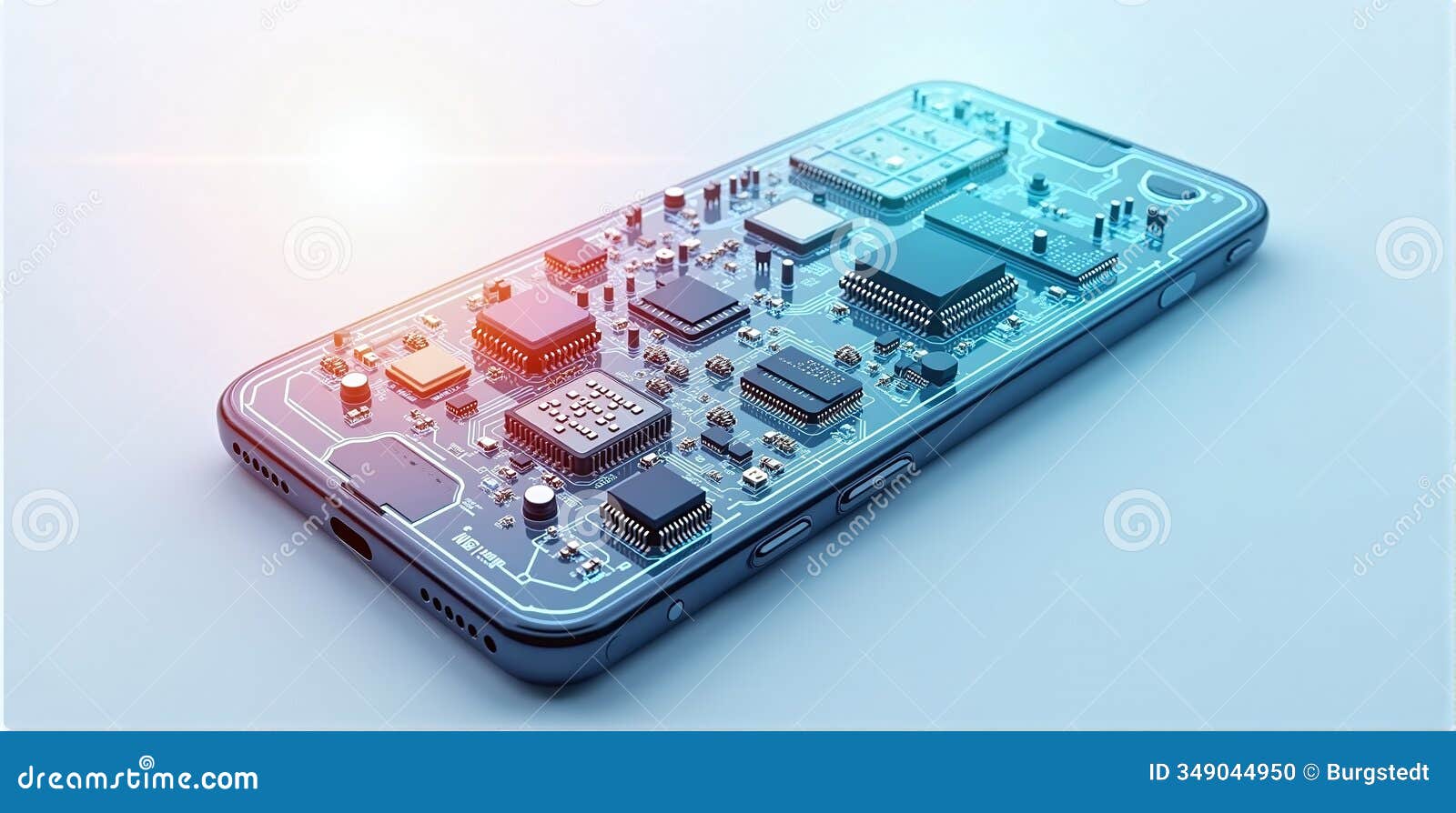 A Fully Transparent Smart Phone That Unveils Its Inner Electronic ...