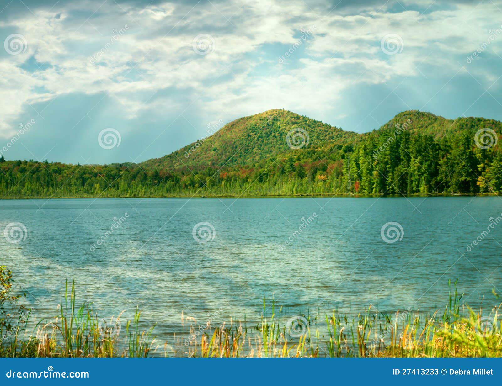 Fulton Chain Lakes,adirondack State Park Stock Image - Image of land ...