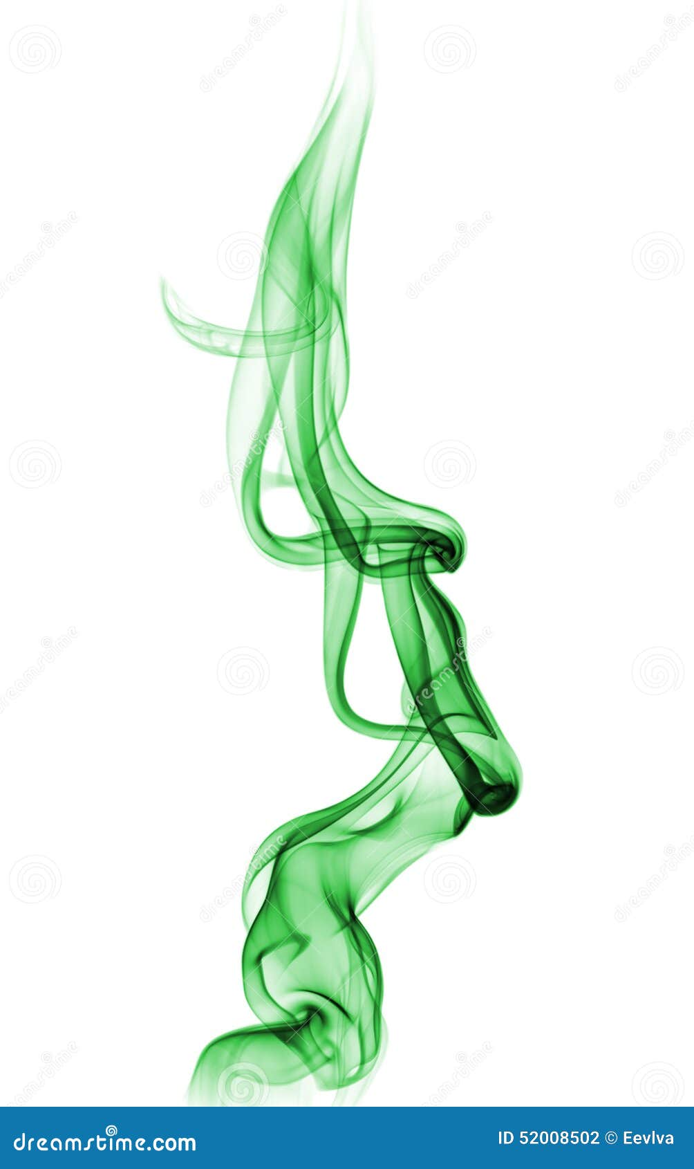 Fumée verte photo stock. Image du tony, forme, concept - 52008502
