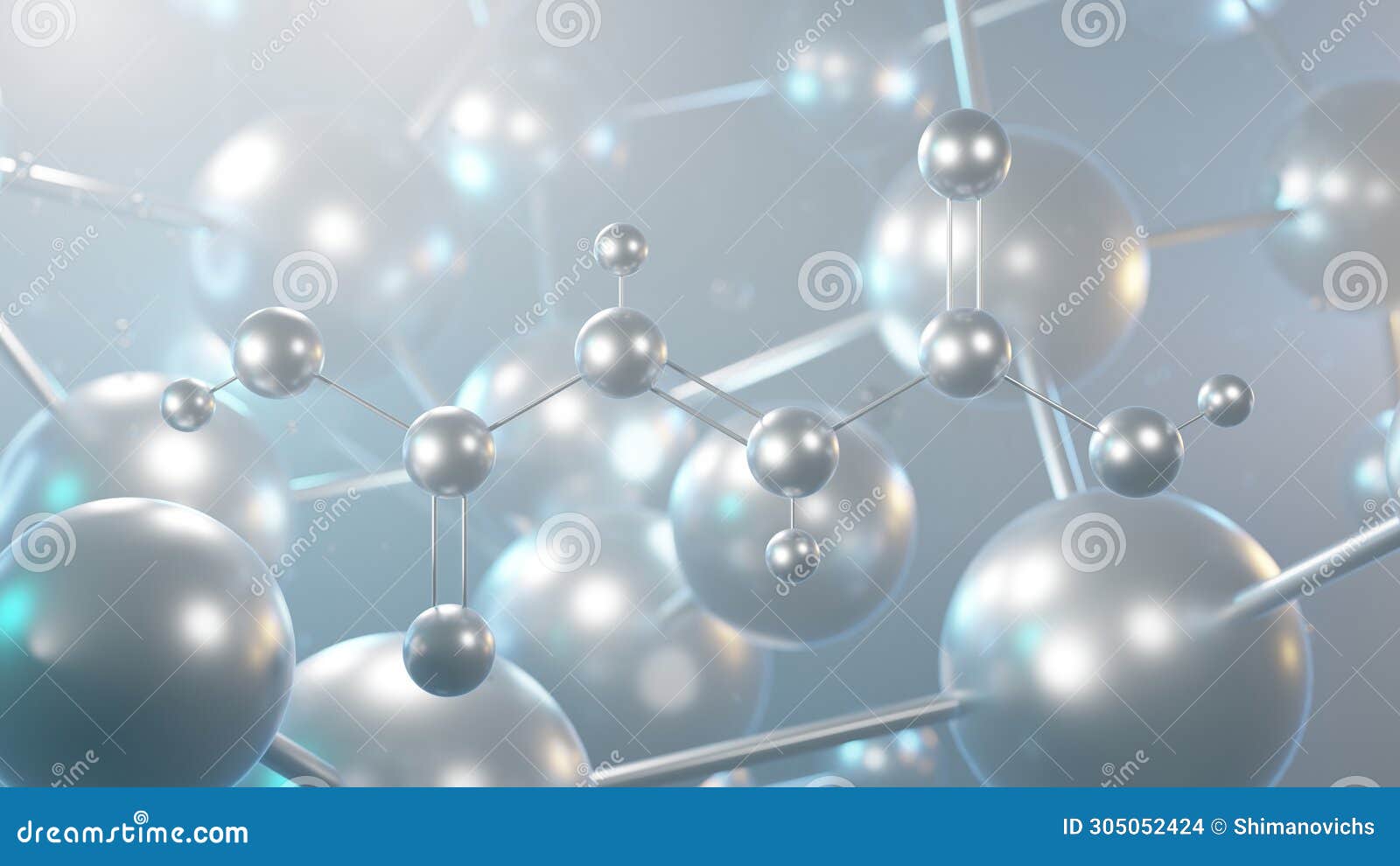 Fumaric Acid Molecular Structure, 3d Model Molecule, Food Additive E297 ...