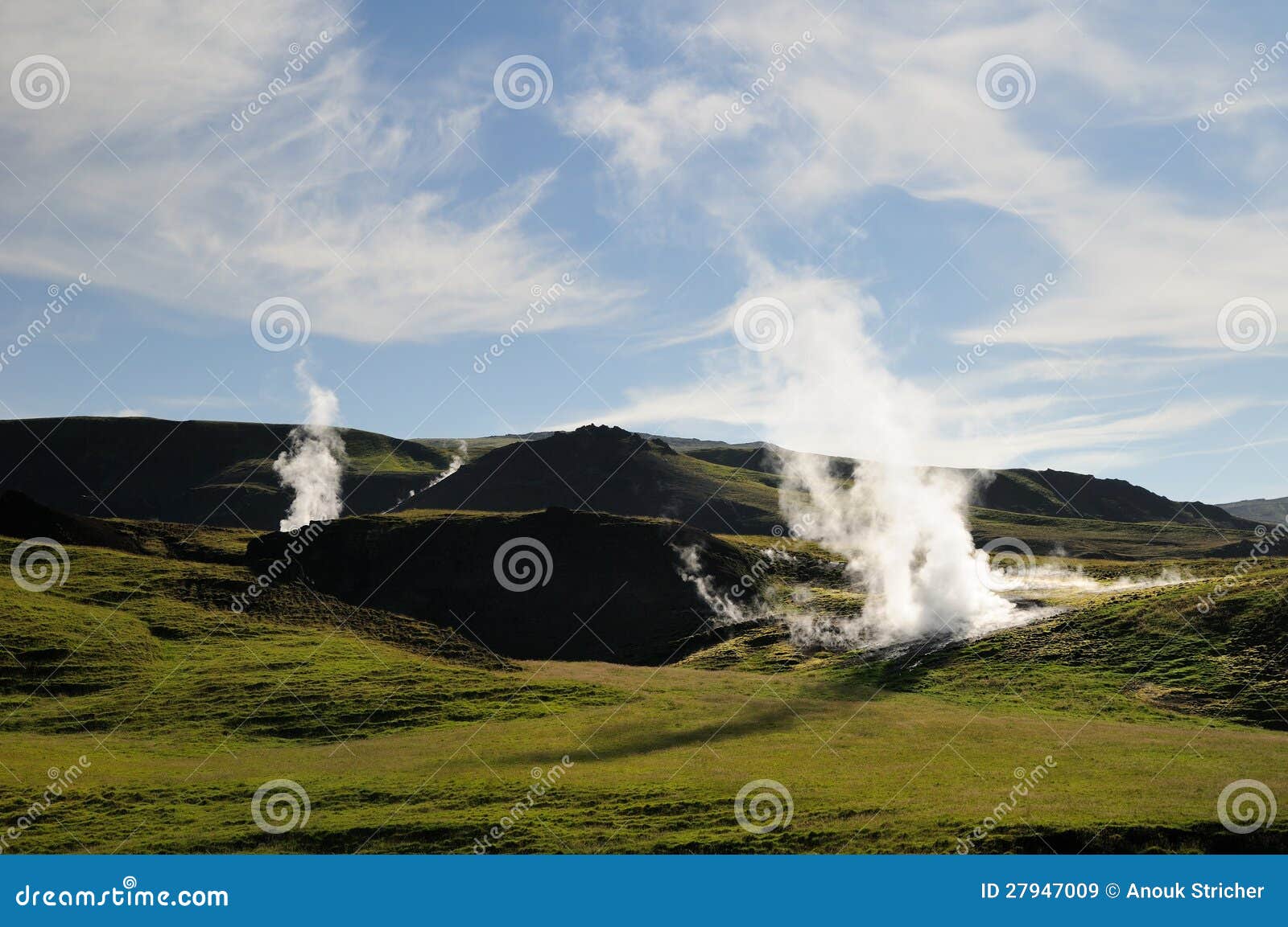 Fumarola imagem de stock. Imagem de fumo, quente, mola - 27947009