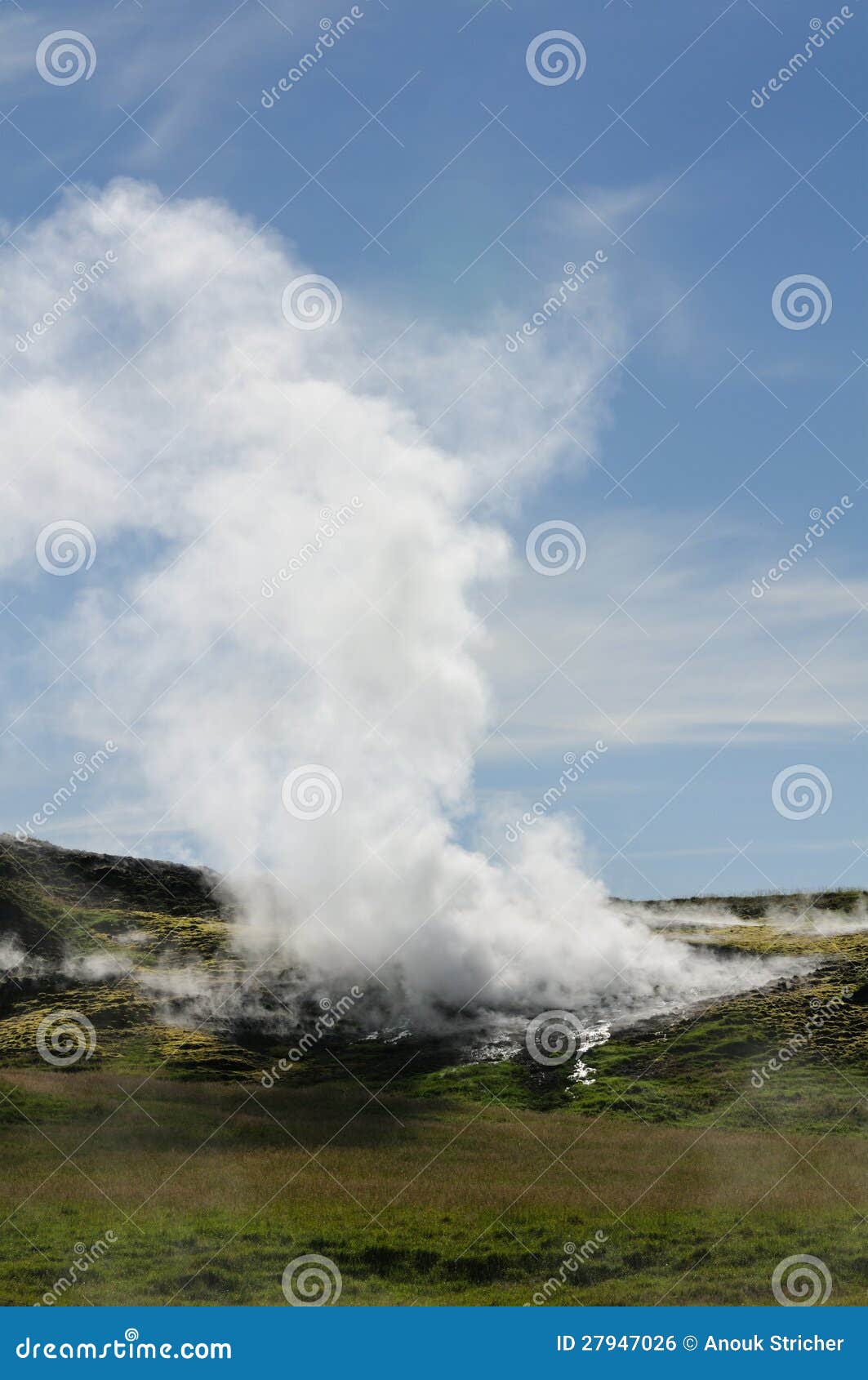 Fumarole stock photo. Image of smoke, field, steam, heat - 27947026