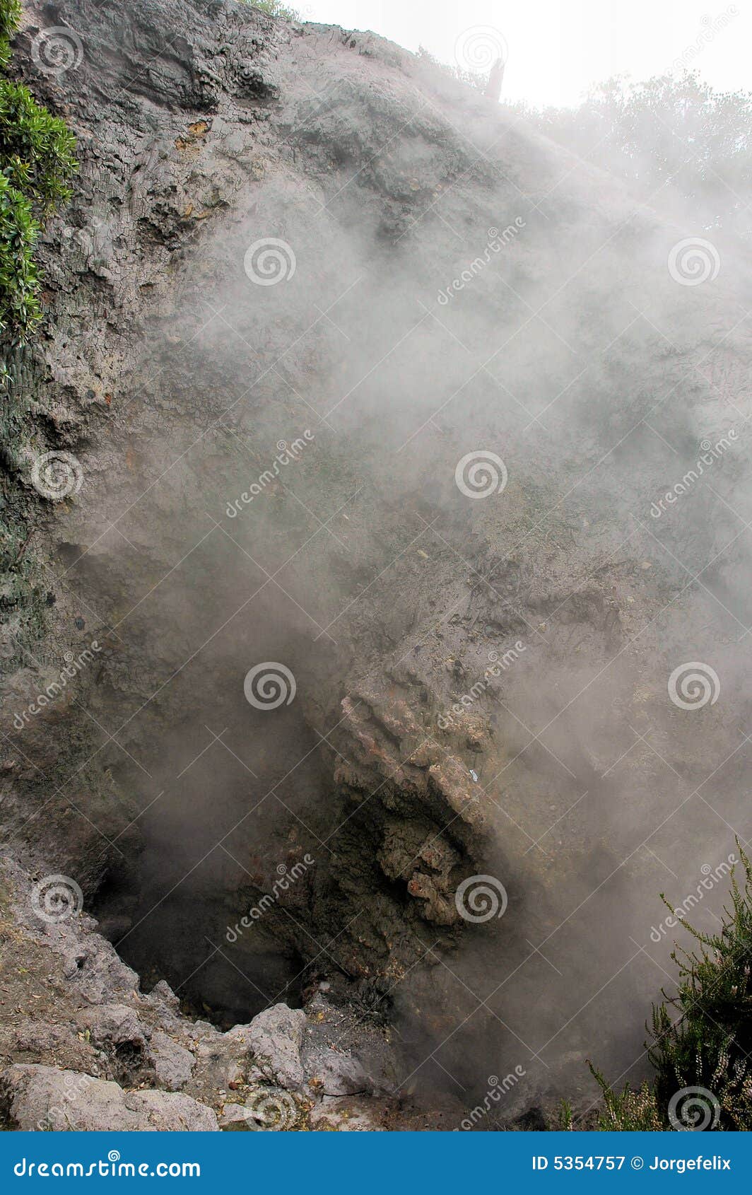Fumarole stock image. Image of dangerous, heat, geophysics - 5354757