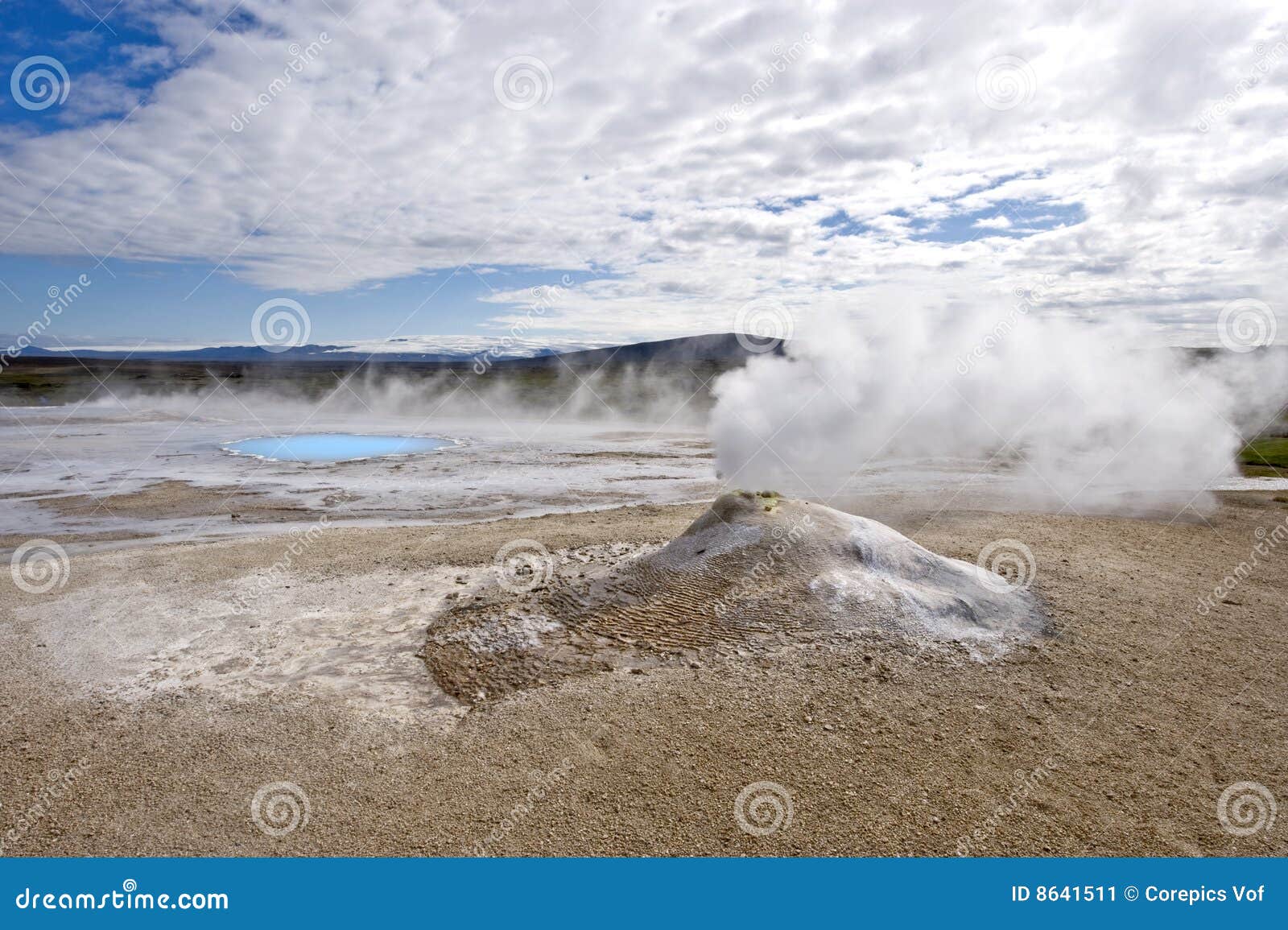 Fumarole stock image. Image of plate, eruption, springs - 8641511