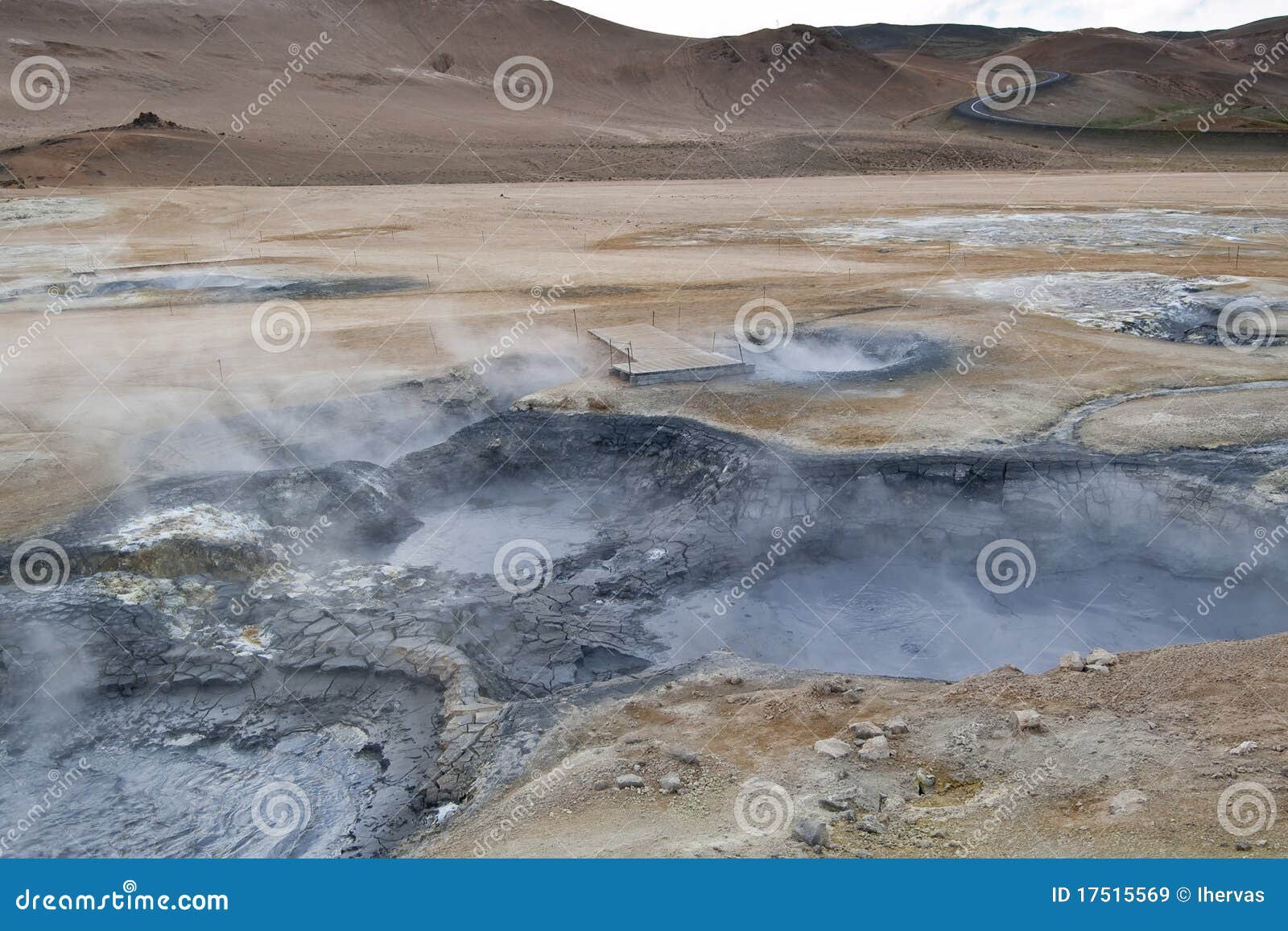 Fumarole field stock image. Image of toxic, iceland, smell - 17515569