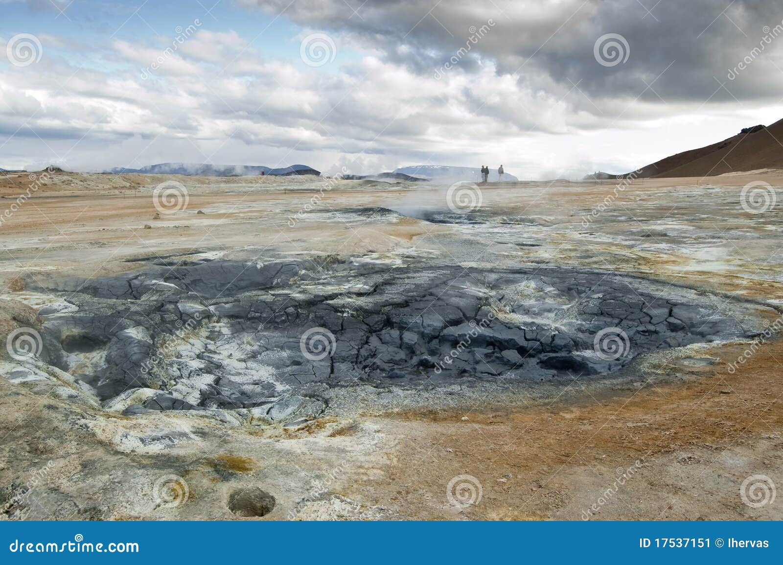 Fumarole field stock image. Image of dioxide, colorful - 17537151