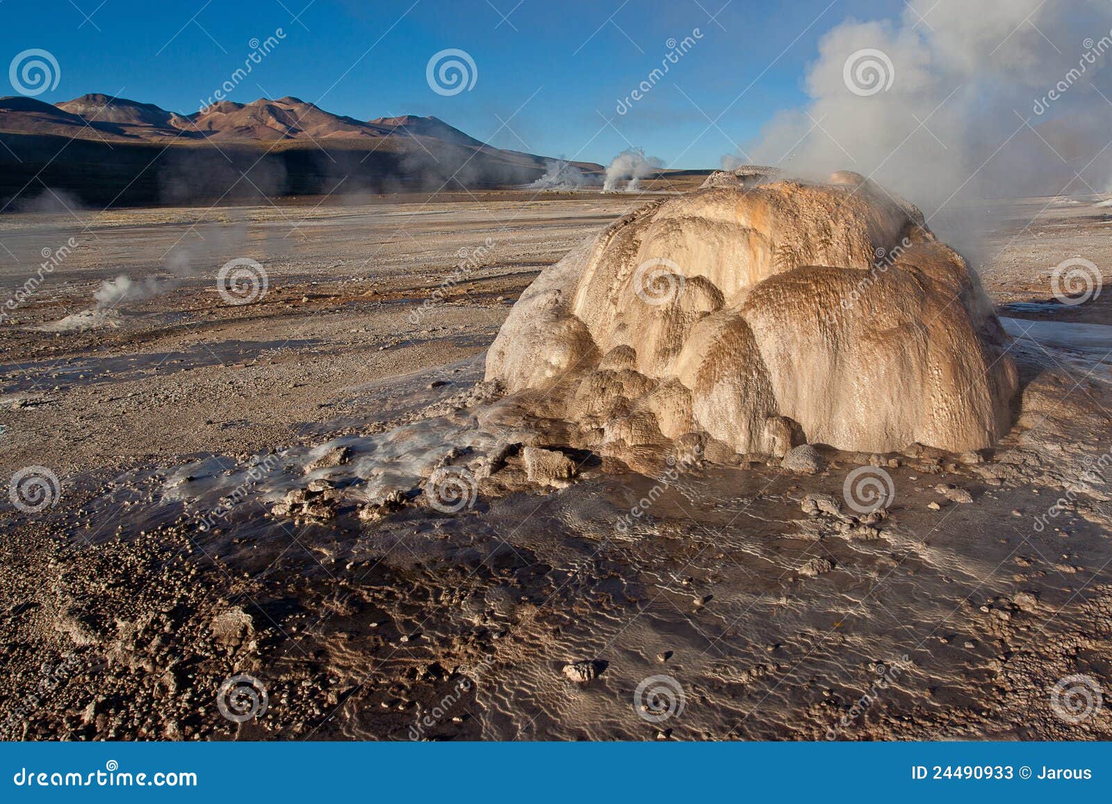Fumaroles stock image. Image of blue, heat, famous, geysir - 24490933