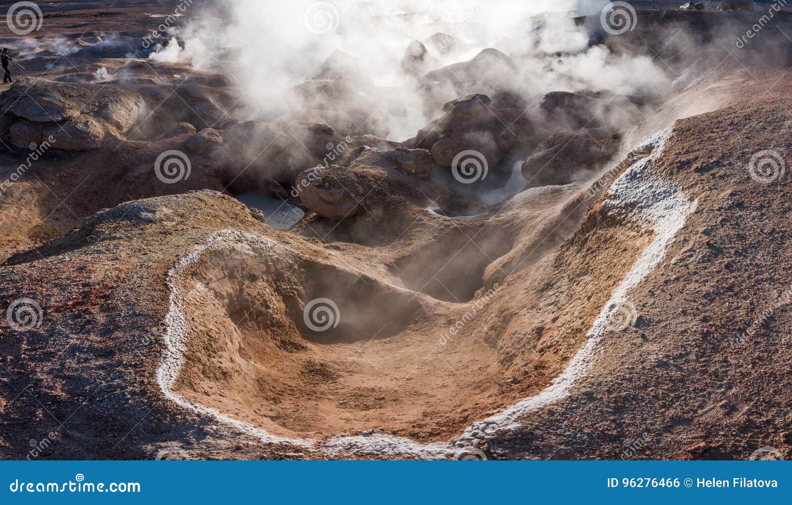 Fumaroles foto de archivo. Imagen de primer, lava, calor - 96276466