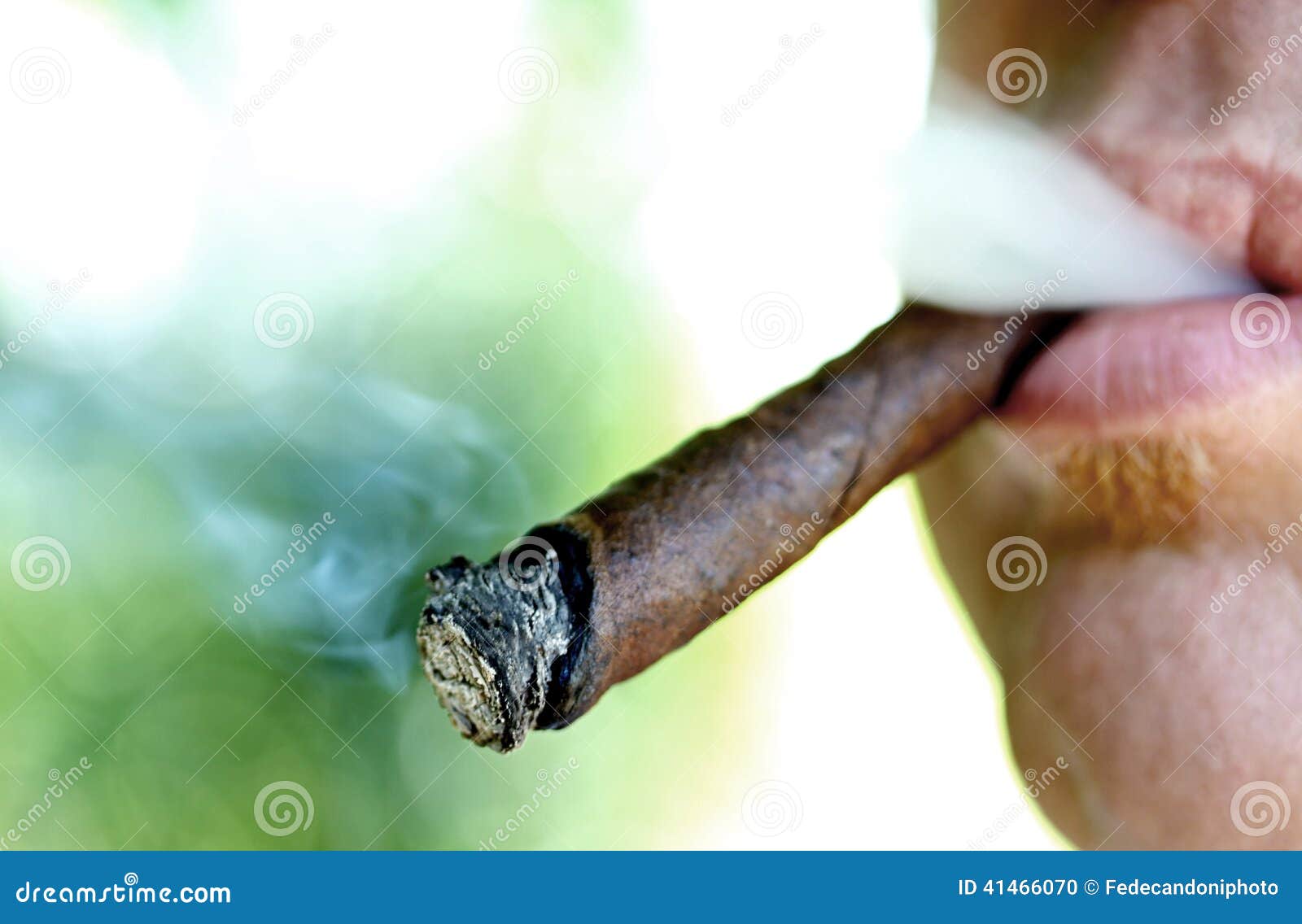 Fumatore Con Un Sigaro E Un Fumo 1 Fotografia Stock - Immagine di vizi ...