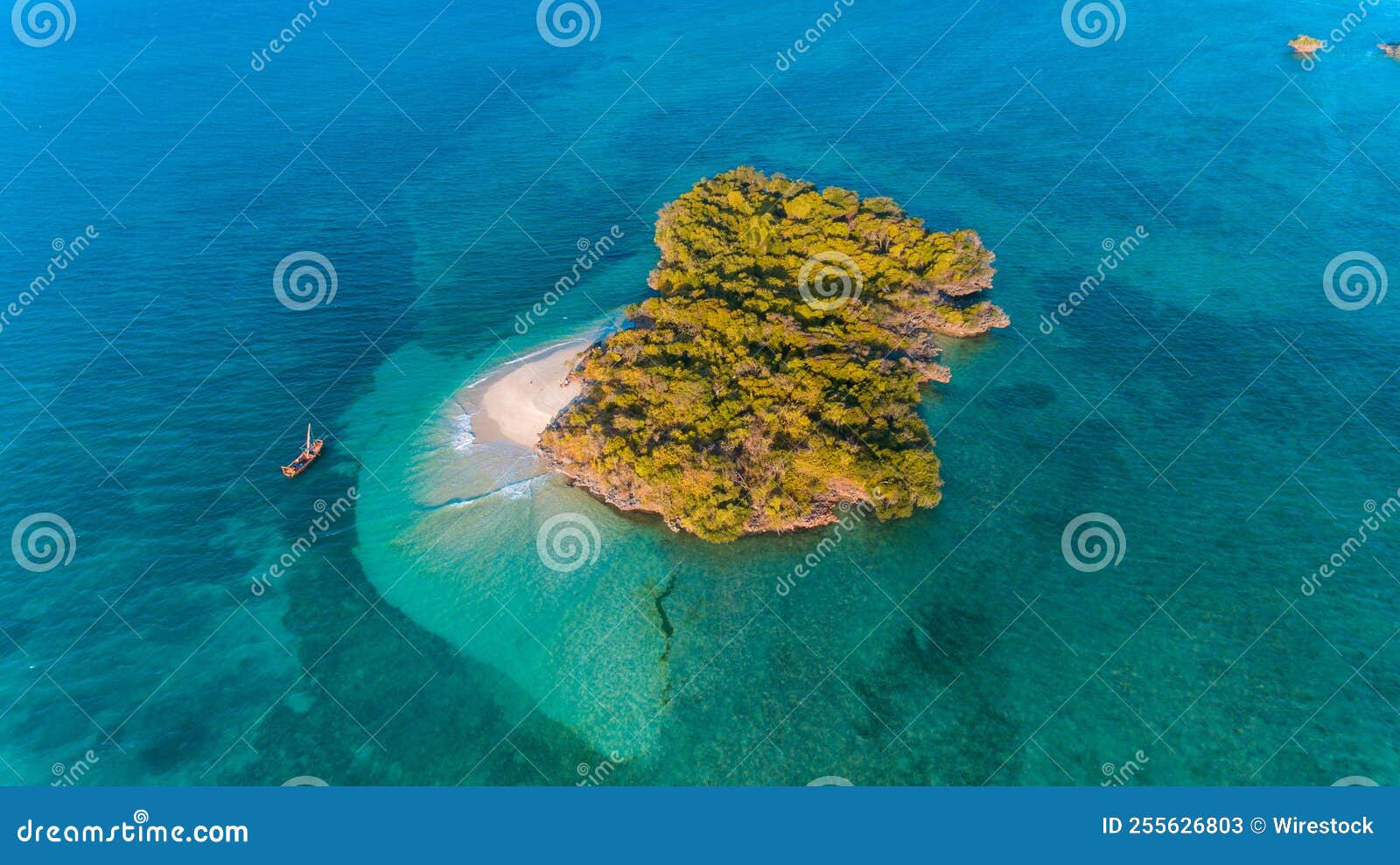 Fumba island, zanzibar stock image. Image of island - 255626803