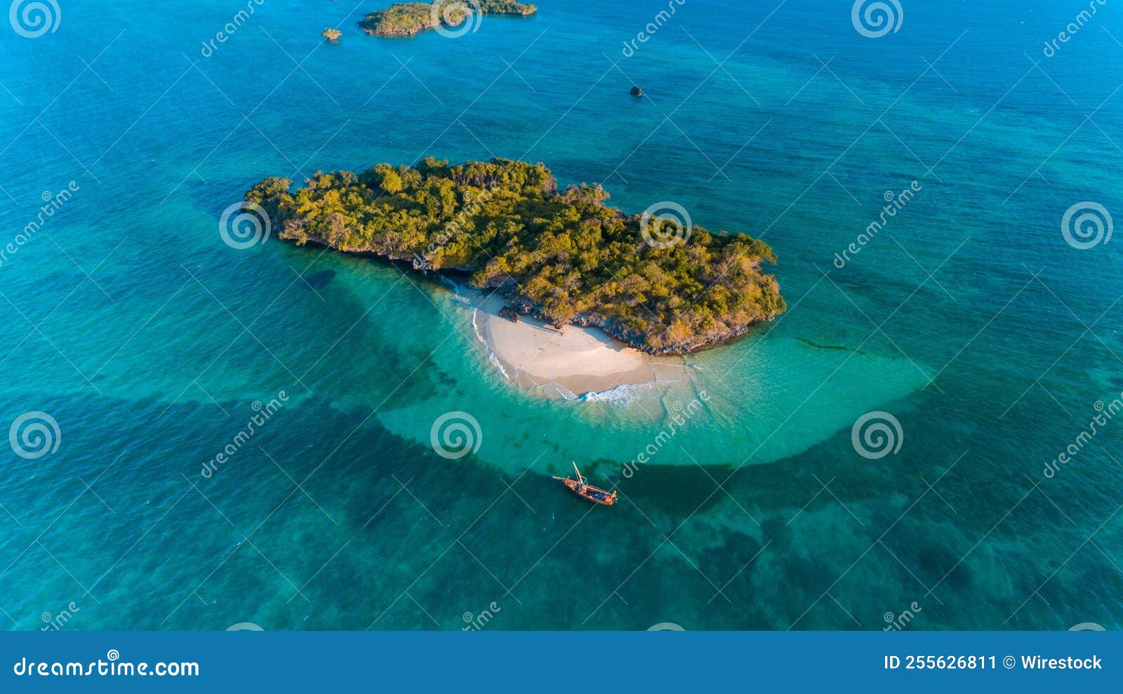 Fumba island, zanzibar stock image. Image of kwale, resort - 255626811