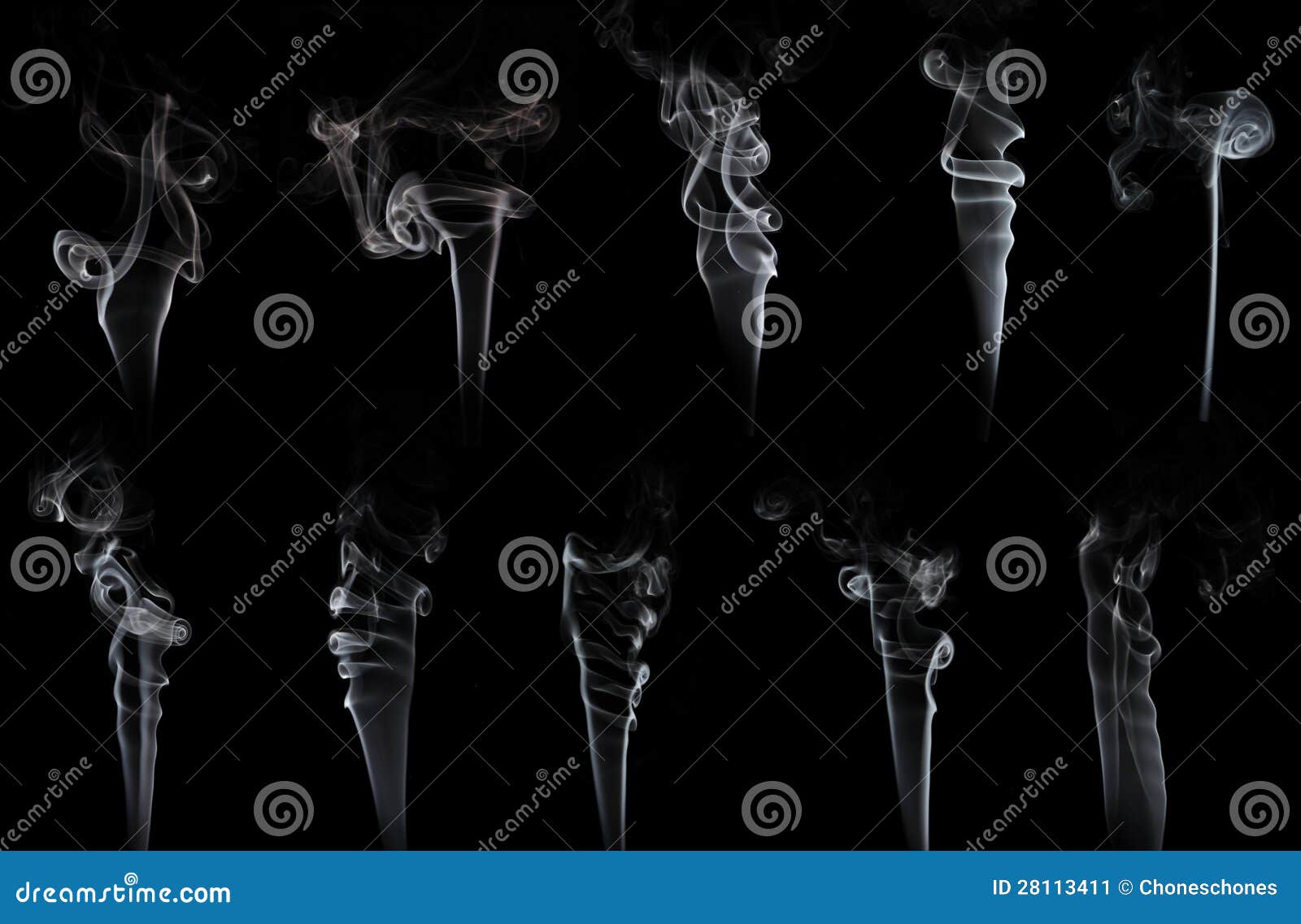 Fume la colección imagen de archivo. Imagen de fuego - 28113411