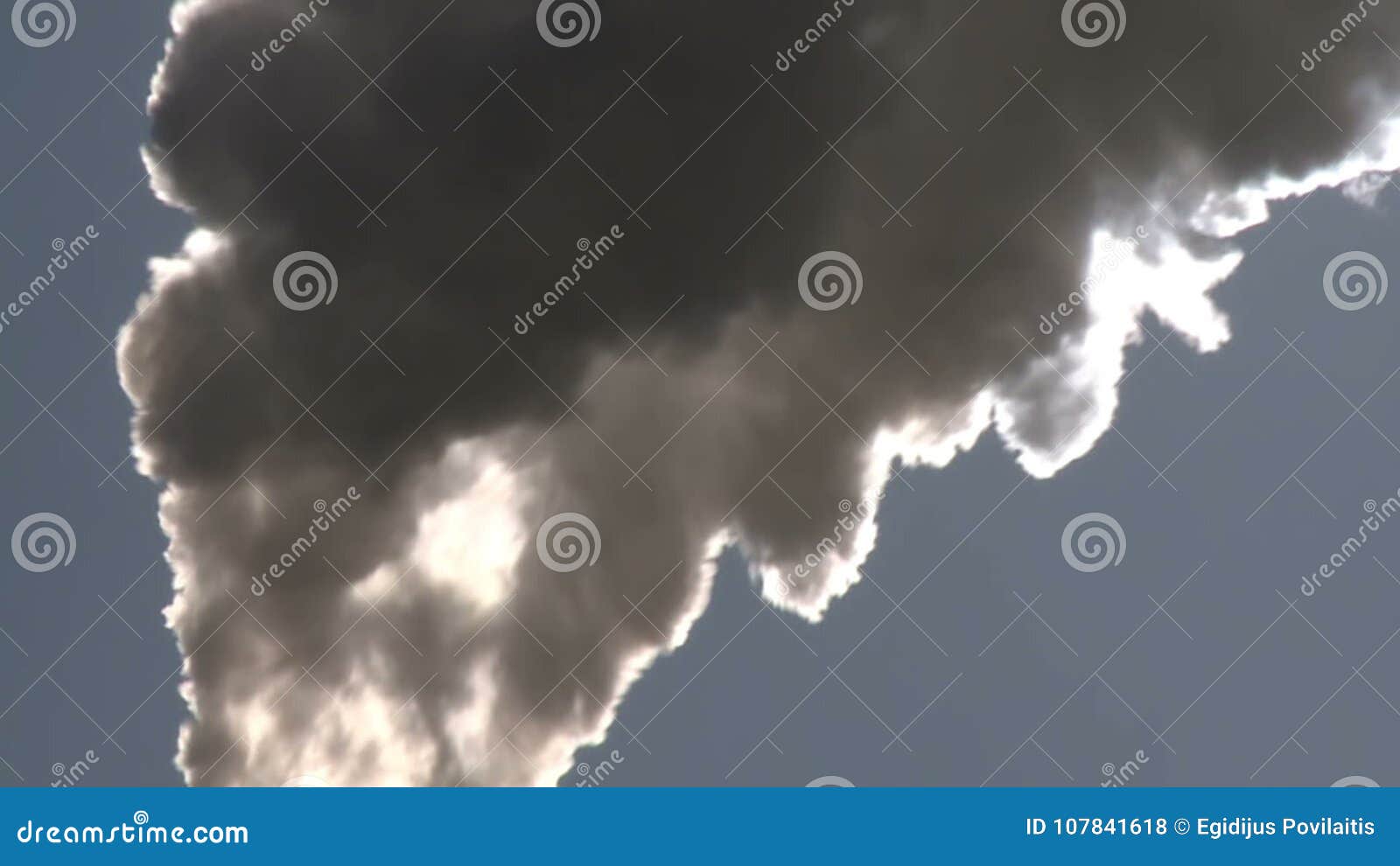 Fumes Billow, Smoke Stack, Air Pollution, Energy Generation Stock ...