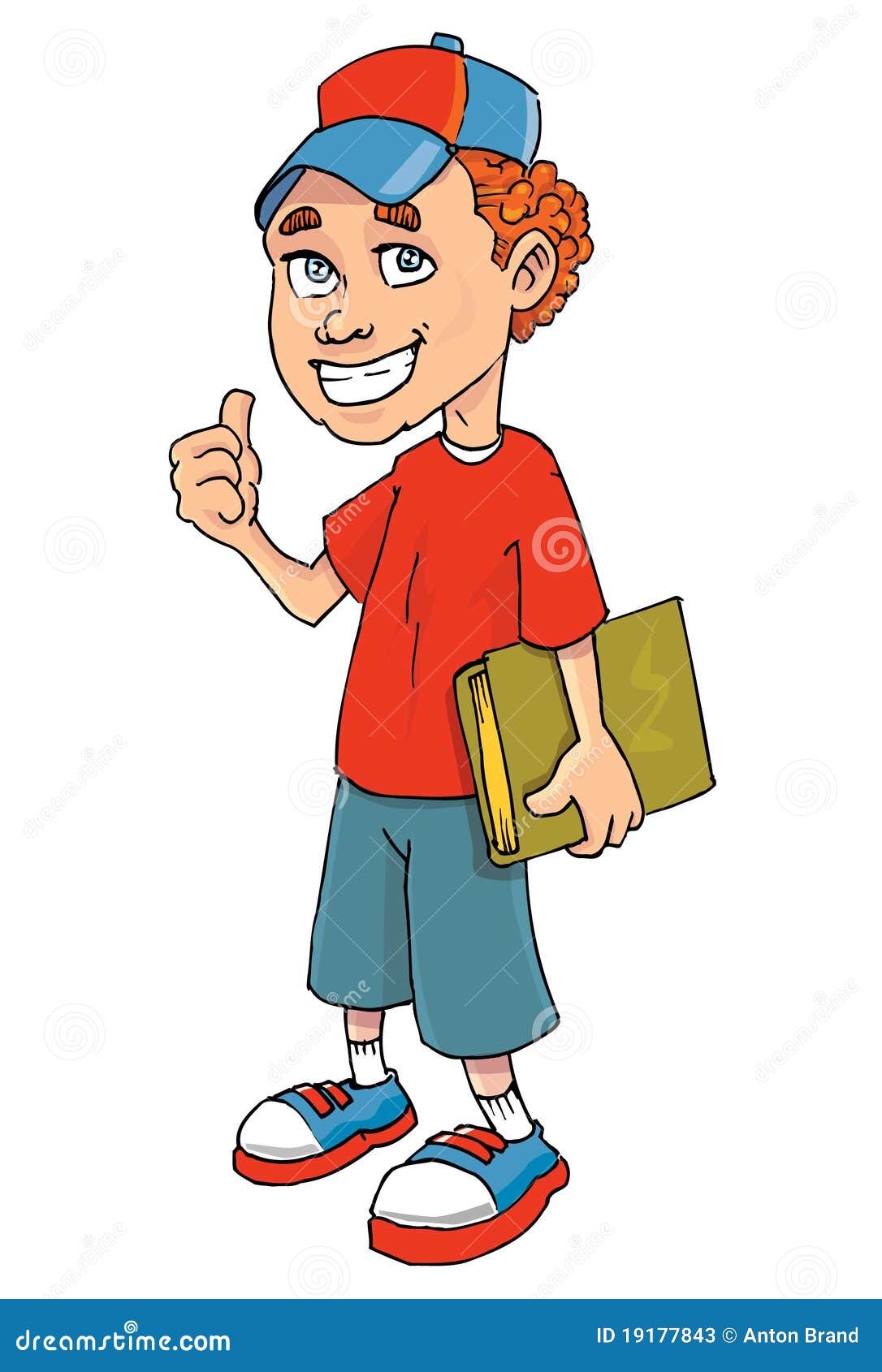 Fumetto Di Un Ragazzo Che Tiene Un Libro Illustrazione Vettoriale ... Fumetto Di Un Ragazzo Che Tiene Un Libro Illustrazione Vettoriale ...