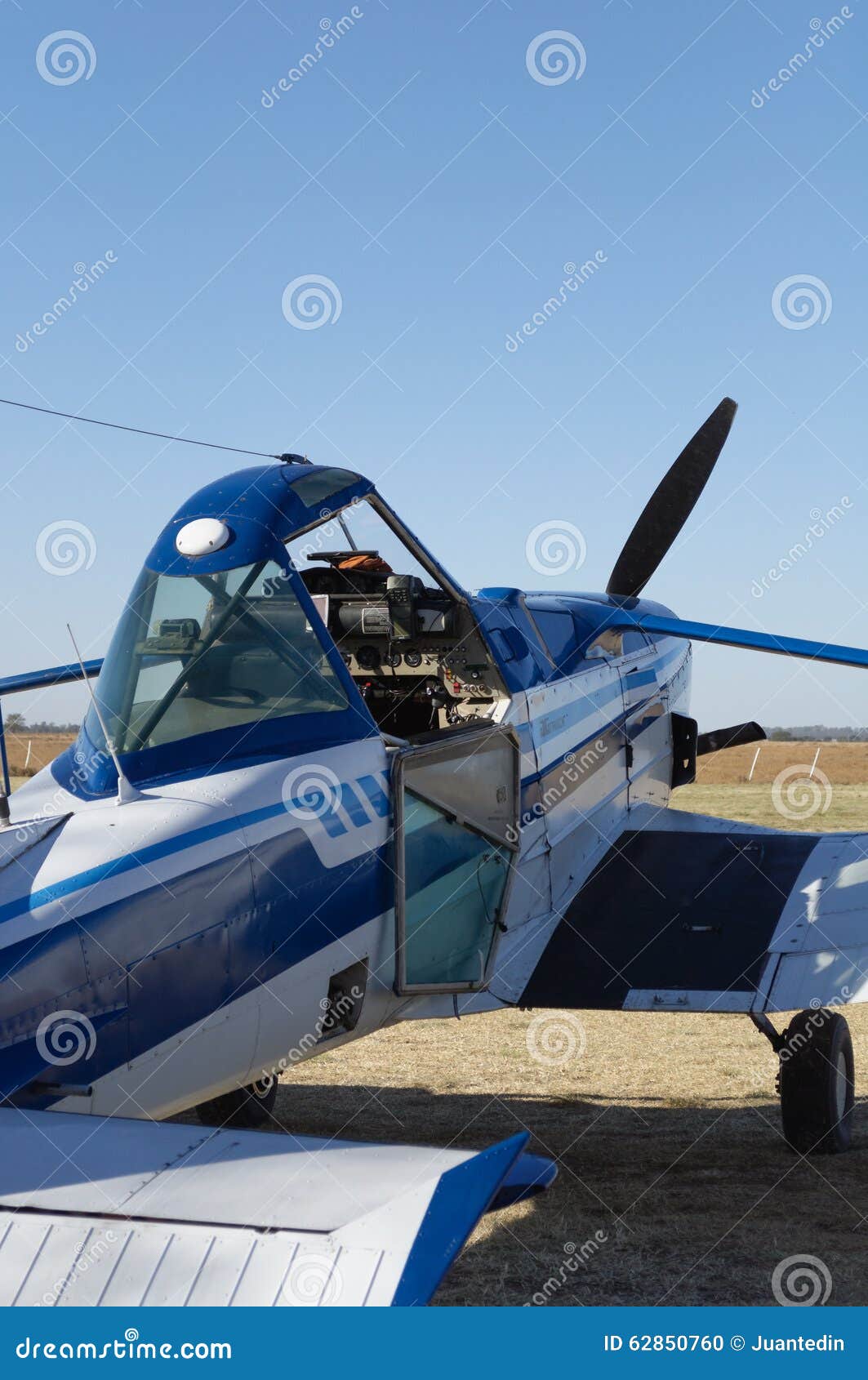 Fumigation plane stock photo. Image of aircraft, cockpit - 62850760