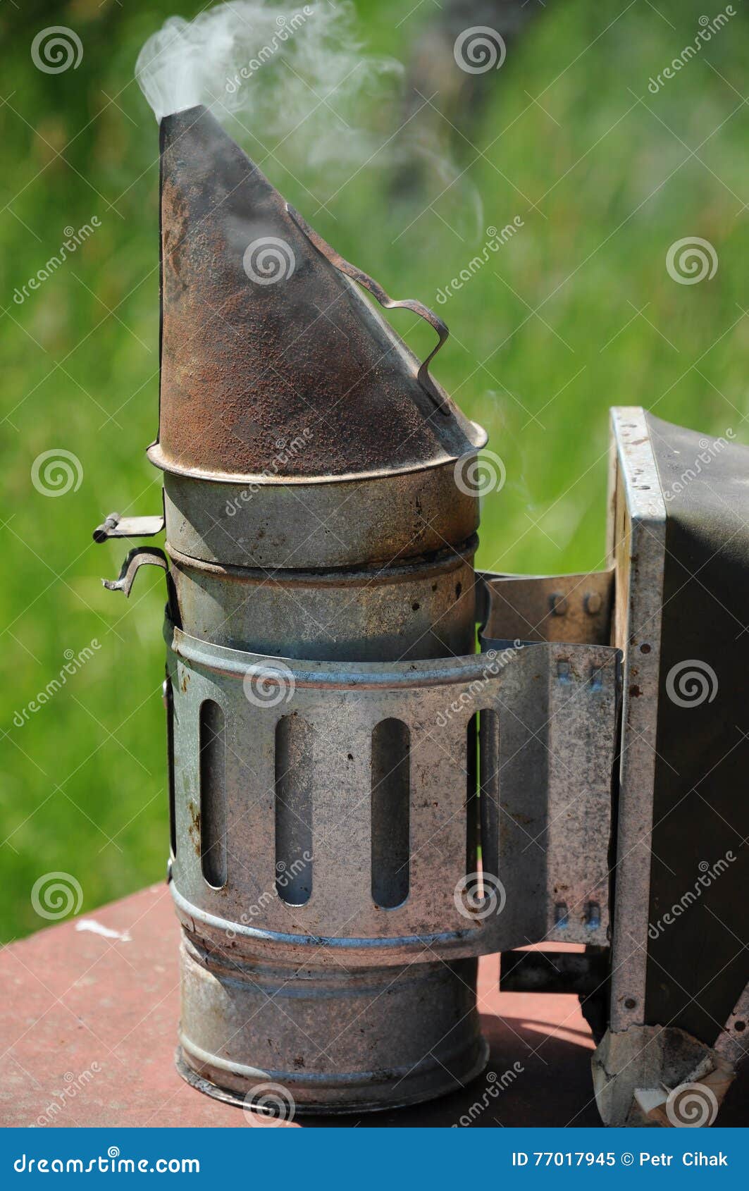 Fumigation tool stock image. Image of smoke, detail, bees - 77017945